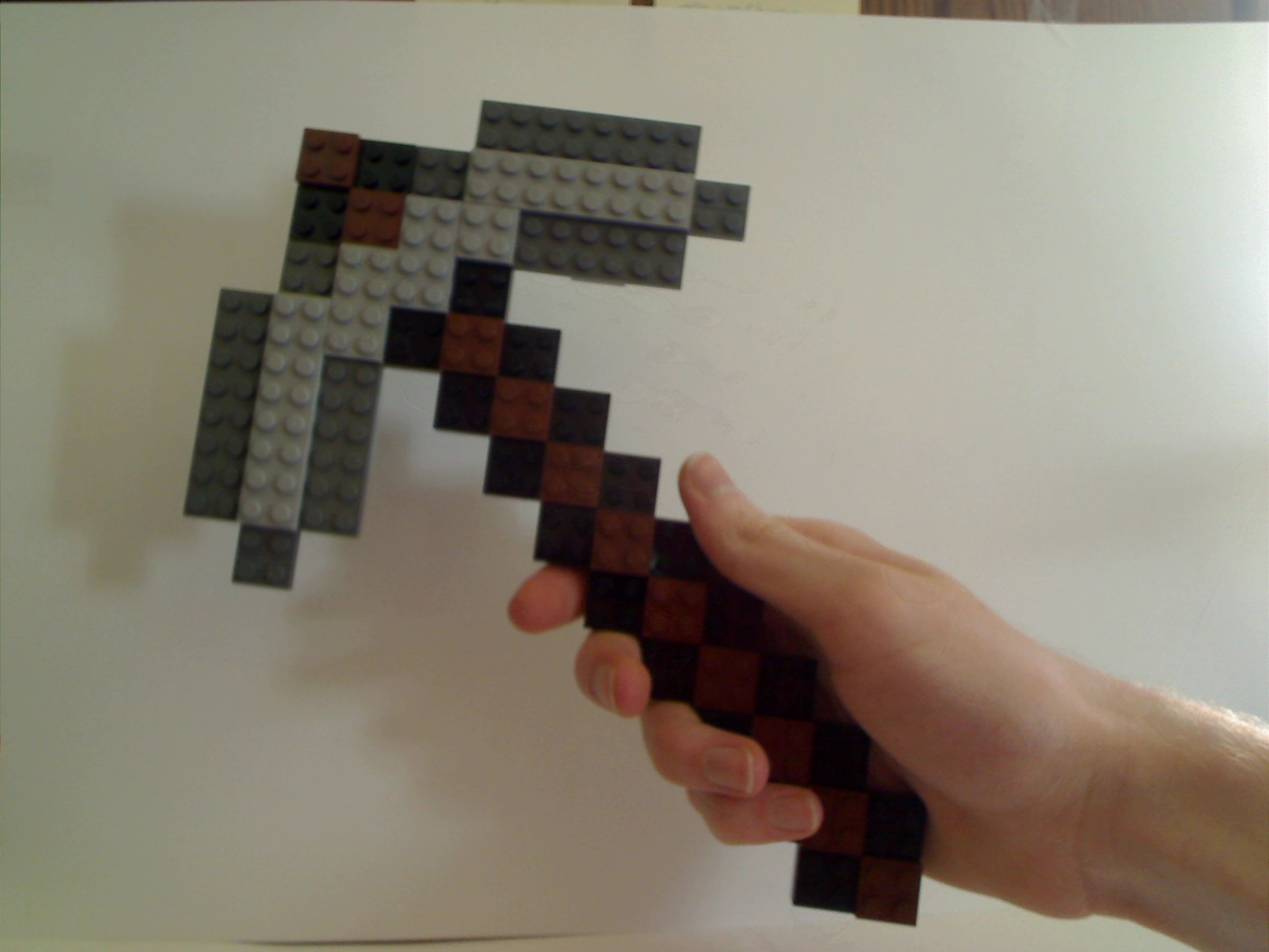 Lego Minecraft Pickaxe : 10 Steps (with Pictures) - Instructables