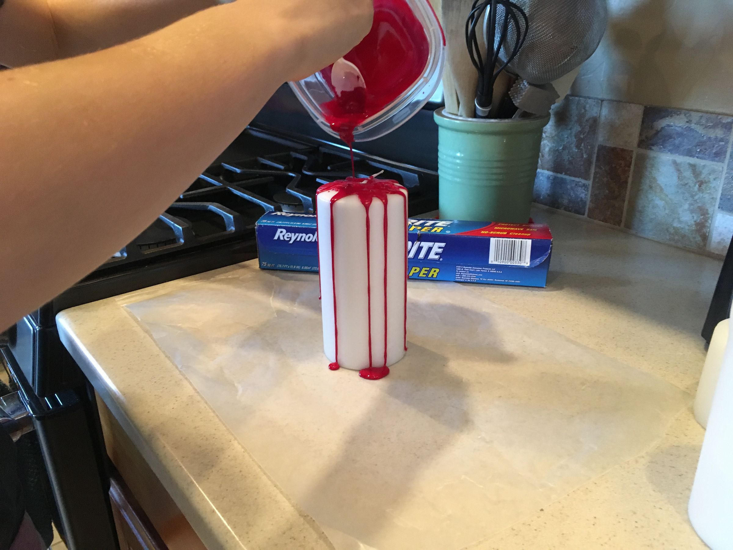 DIY Bloody Candles : 4 Steps (with Pictures) - Instructables