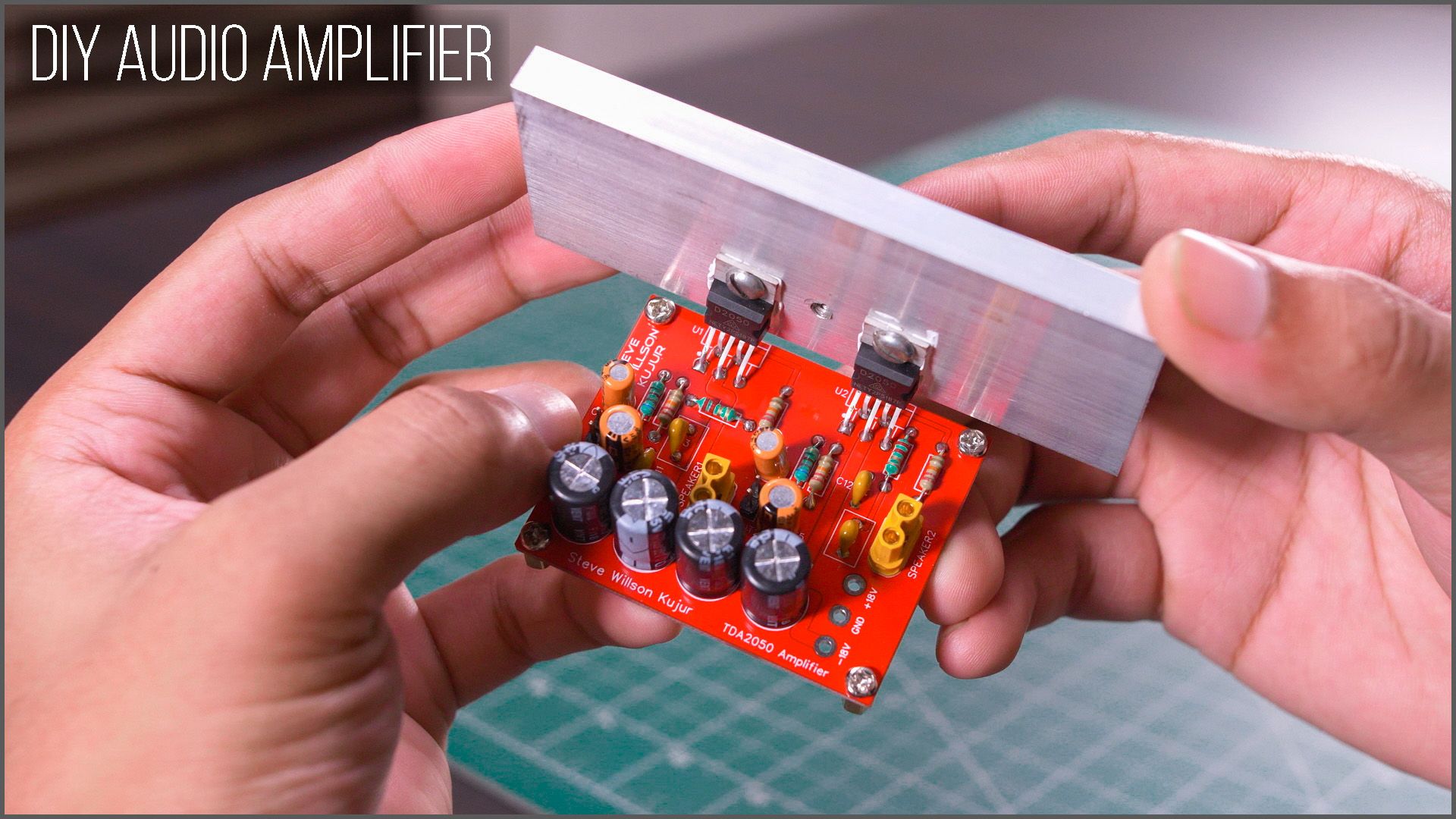 DIY Compact Stereo Amplifier : 11 Steps (with Pictures) - Instructables