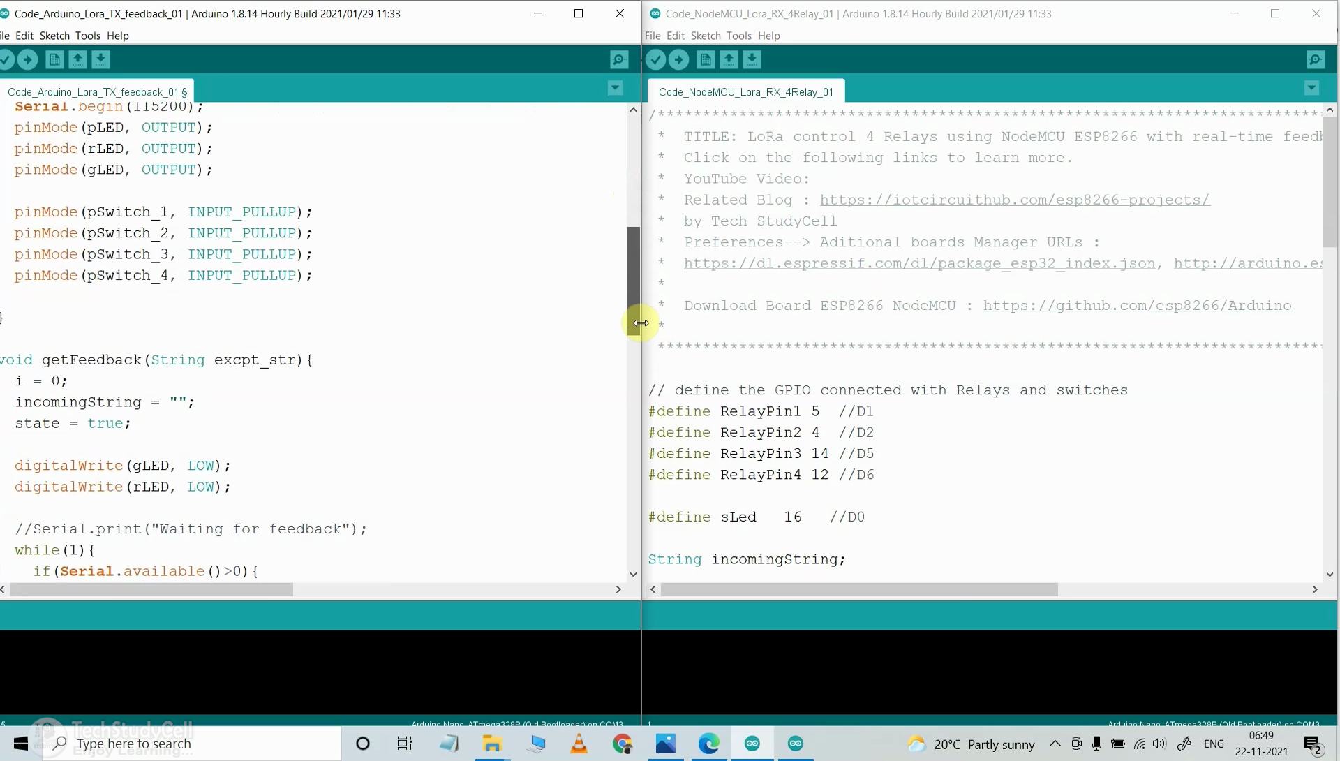 LoRa Project With ESP8266 Arduino Control Relay : 12 Steps - Instructables