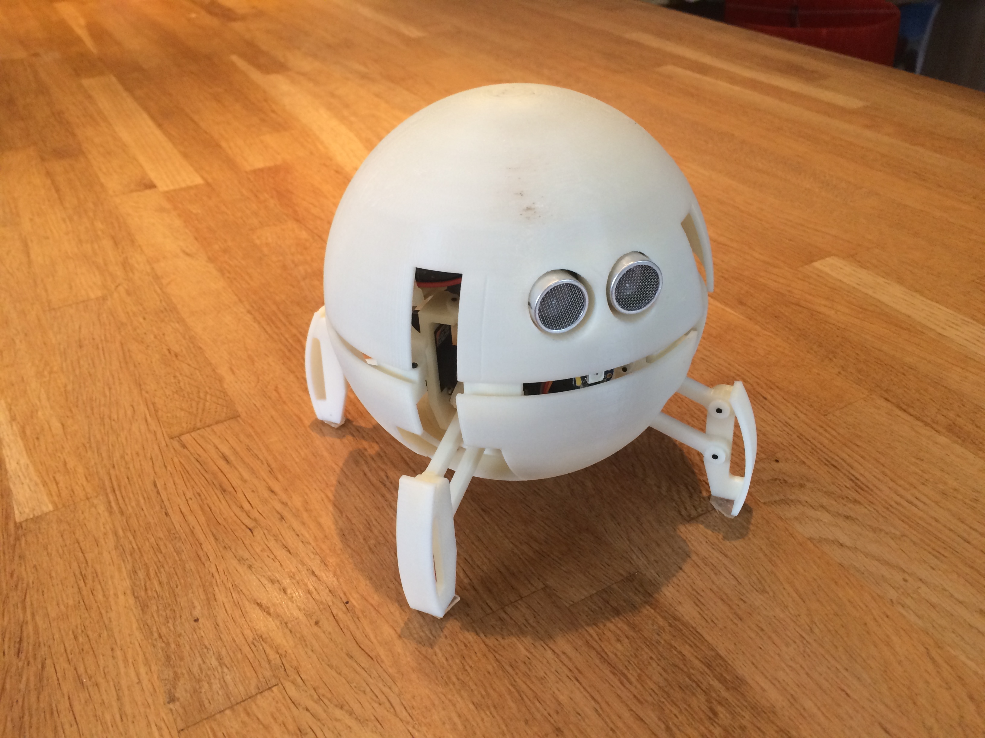 Spherical Quadruped Arduino Robot : 10 Steps (with Pictures ...