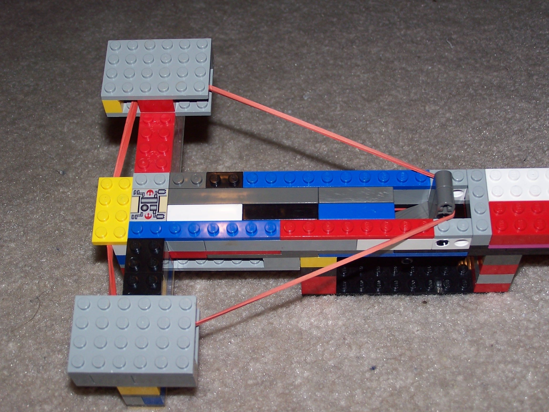 A-1 Powerful Mini Lego Crossbow : 7 Steps - Instructables