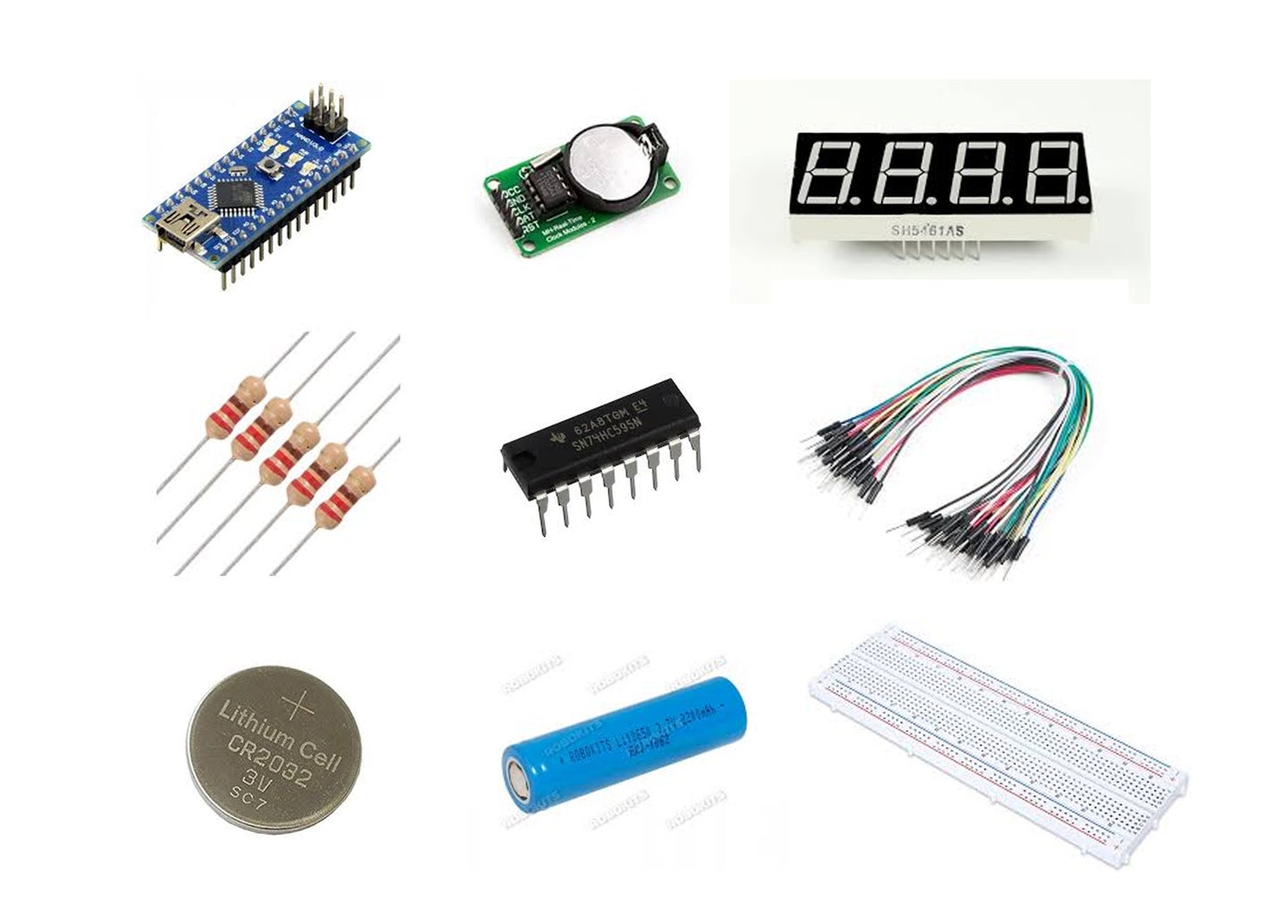 Arduino Digital Clock Using Ds1302 4 Steps Instructables 4754