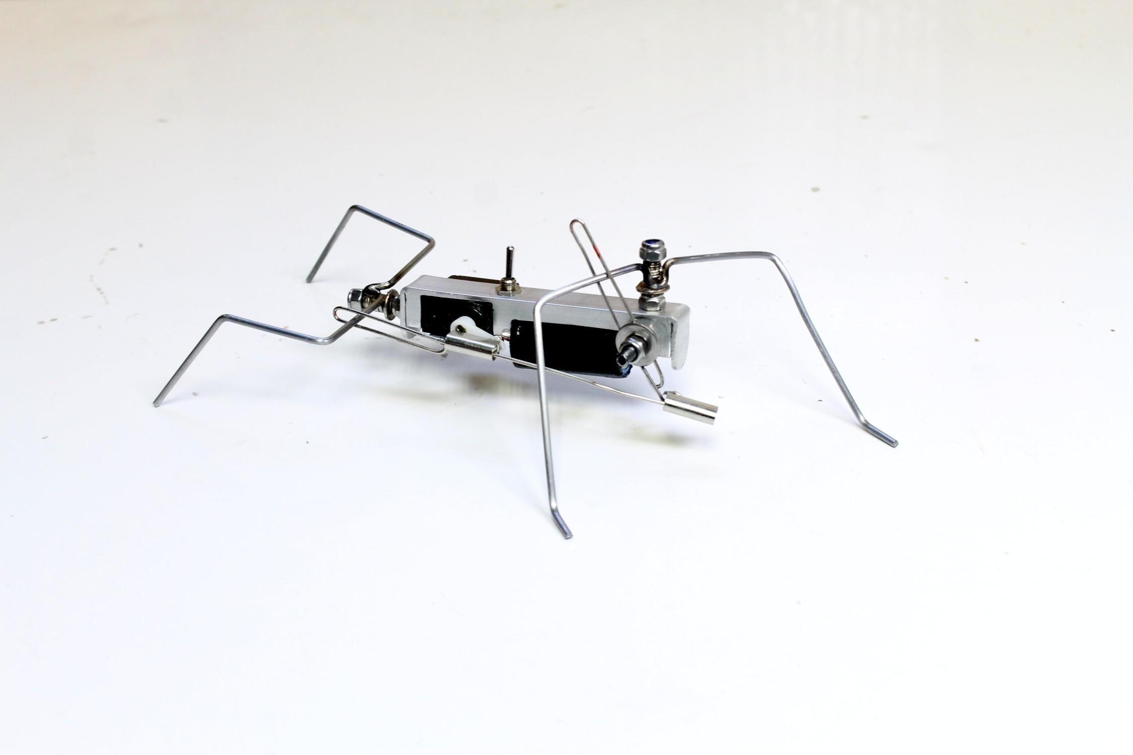 Walking Robot Using 1 Servo Motor : 13 Steps (with Pictures ...