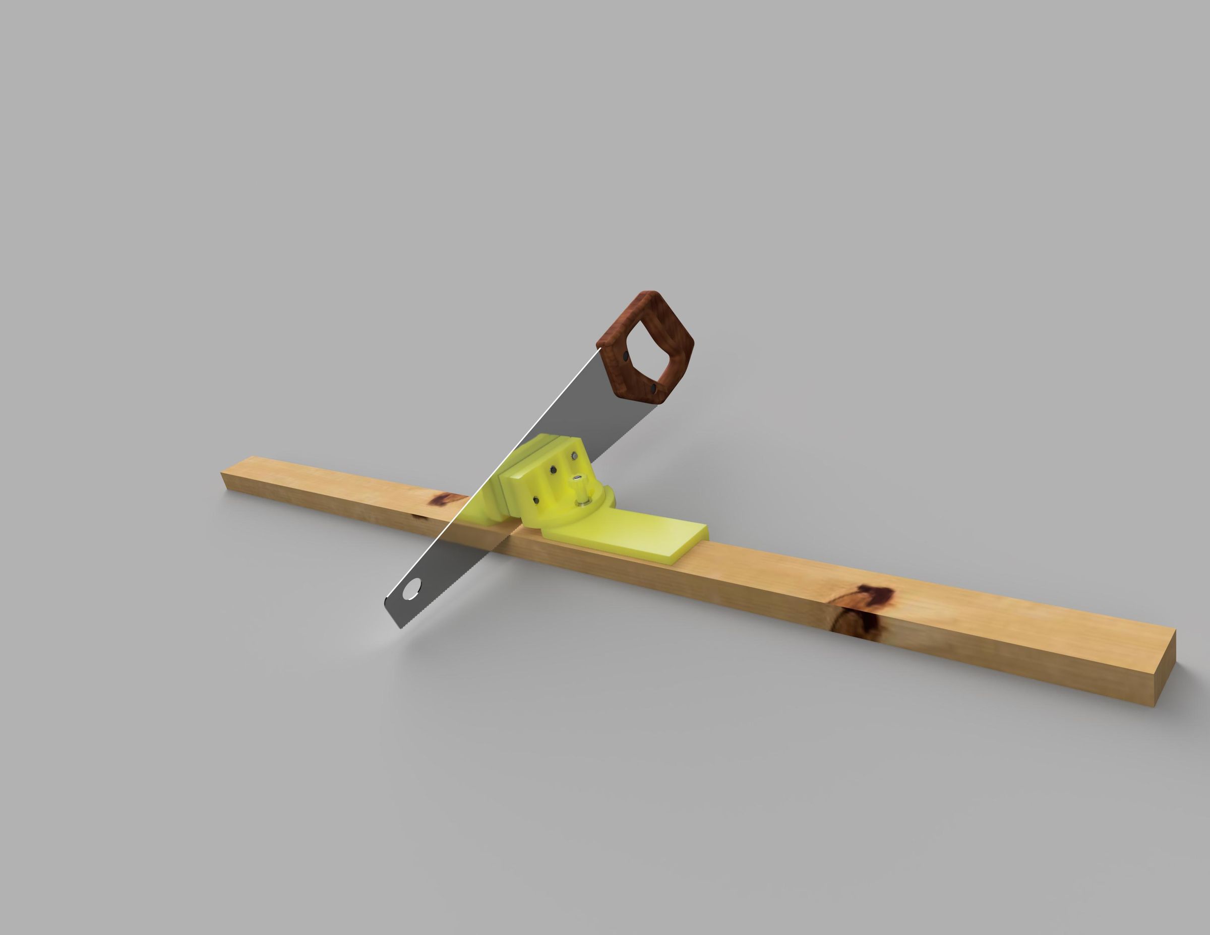 Magnetic Handsaw Guide - Adjustable and 3D Printed : 3 Steps ...