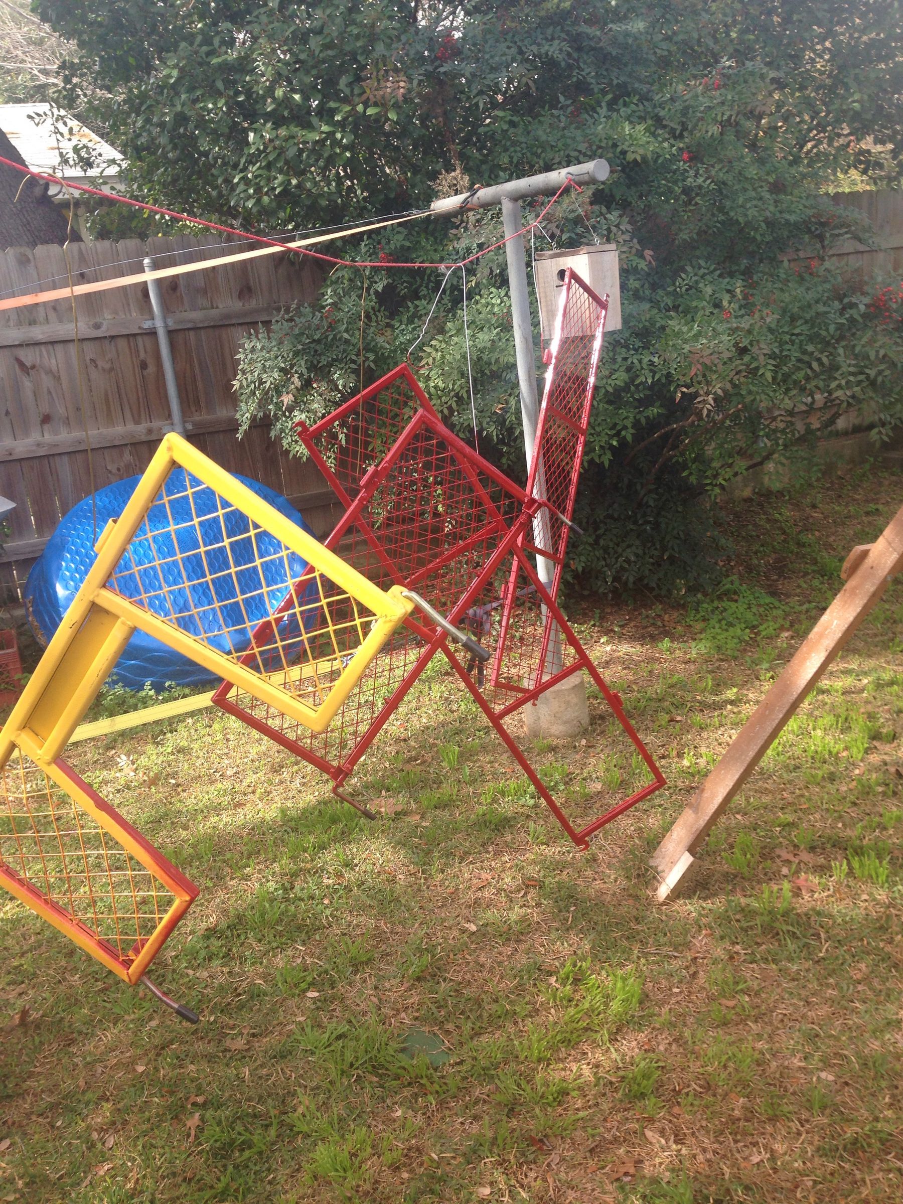 Self Propelled Kiddo Chariot From Old Garden Wagon and Mobility Scooter ...