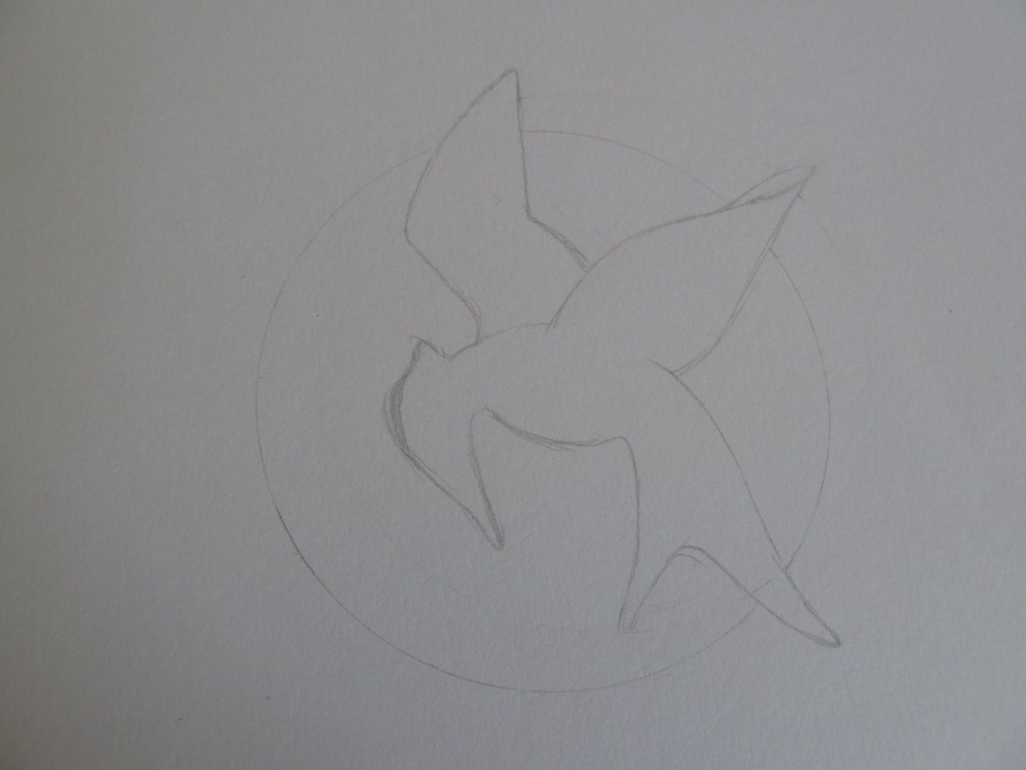 Mockingjay Bird Drawing