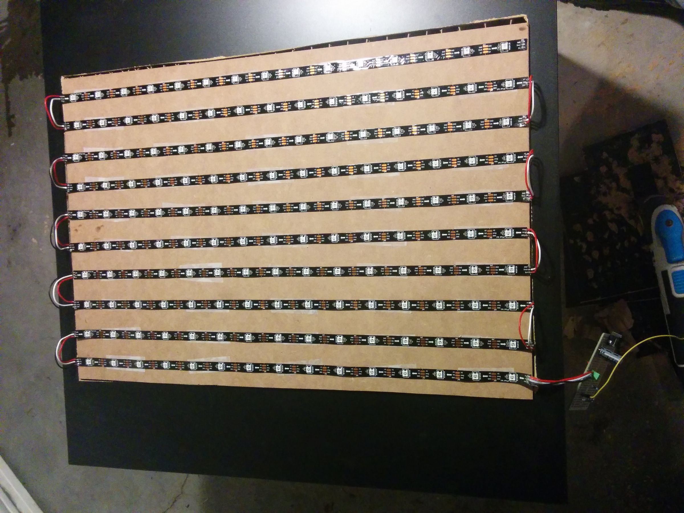 Touch LED Table - Retrogaming and Ambiant Light : 10 Steps (with ...