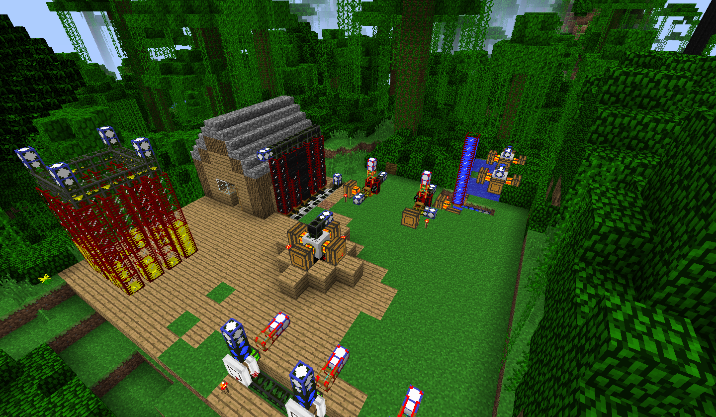 Minecraft: Tekkit Instructables; Oil Refineries. : 7 Steps - Instructables