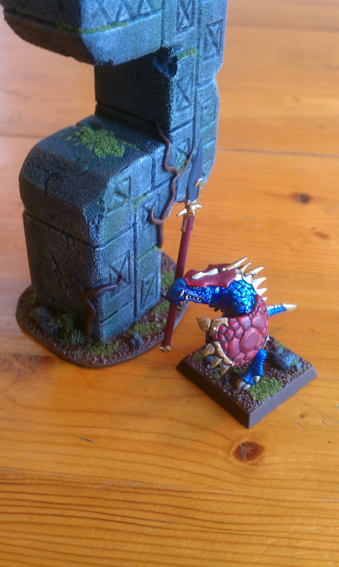 Warhammer Terrain: Lizardmen Pillar : 7 Steps (with Pictures ...