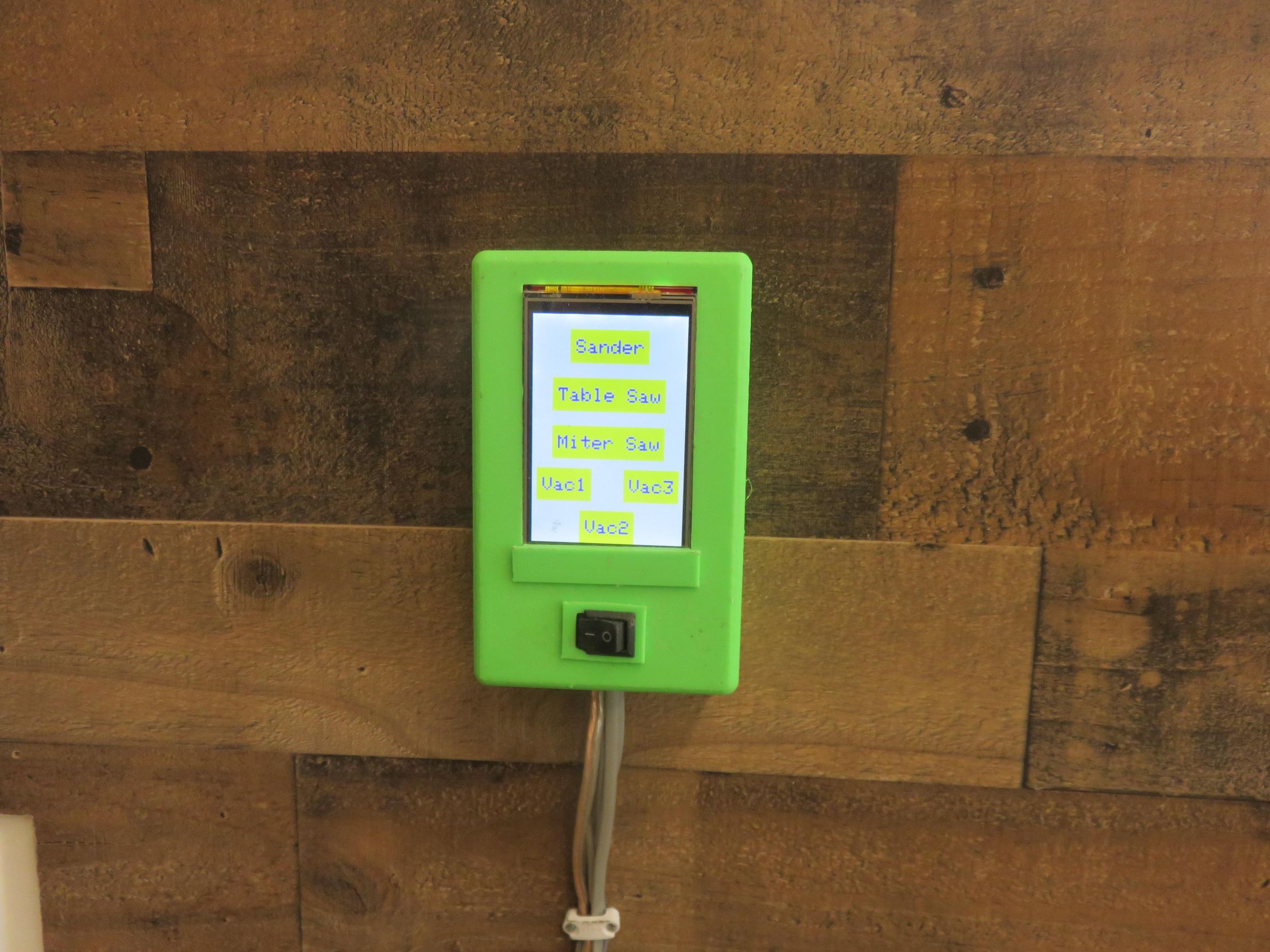 Shop Dust Collection With Motorized Gates and Touchscreen Control : 8 ...