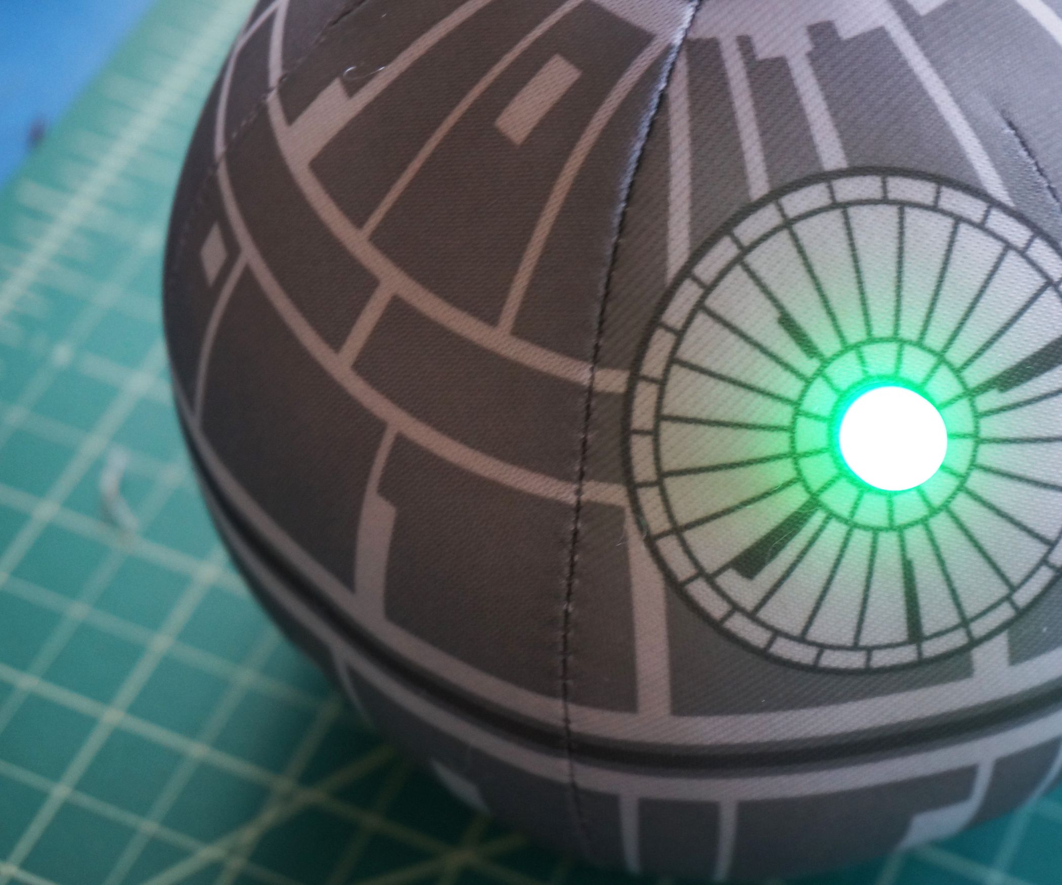 Blinking, Music Playing Death Star : 6 Steps (with Pictures ...