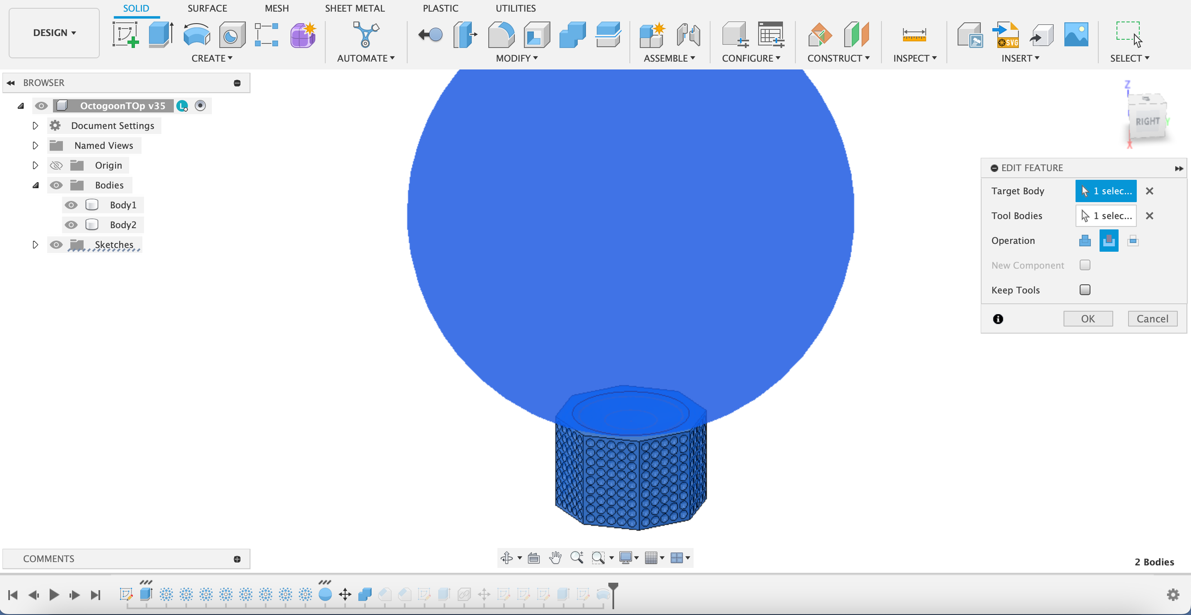 5-Axis CNC Milled Knob Using Fusion 360 Manufacturing : 22 Steps (with ...