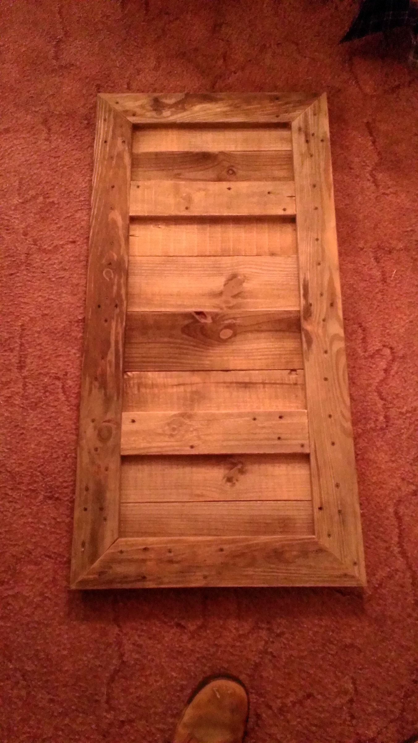 Gun Rack From Reclaimed Pallet Wood : 7 Steps - Instructables