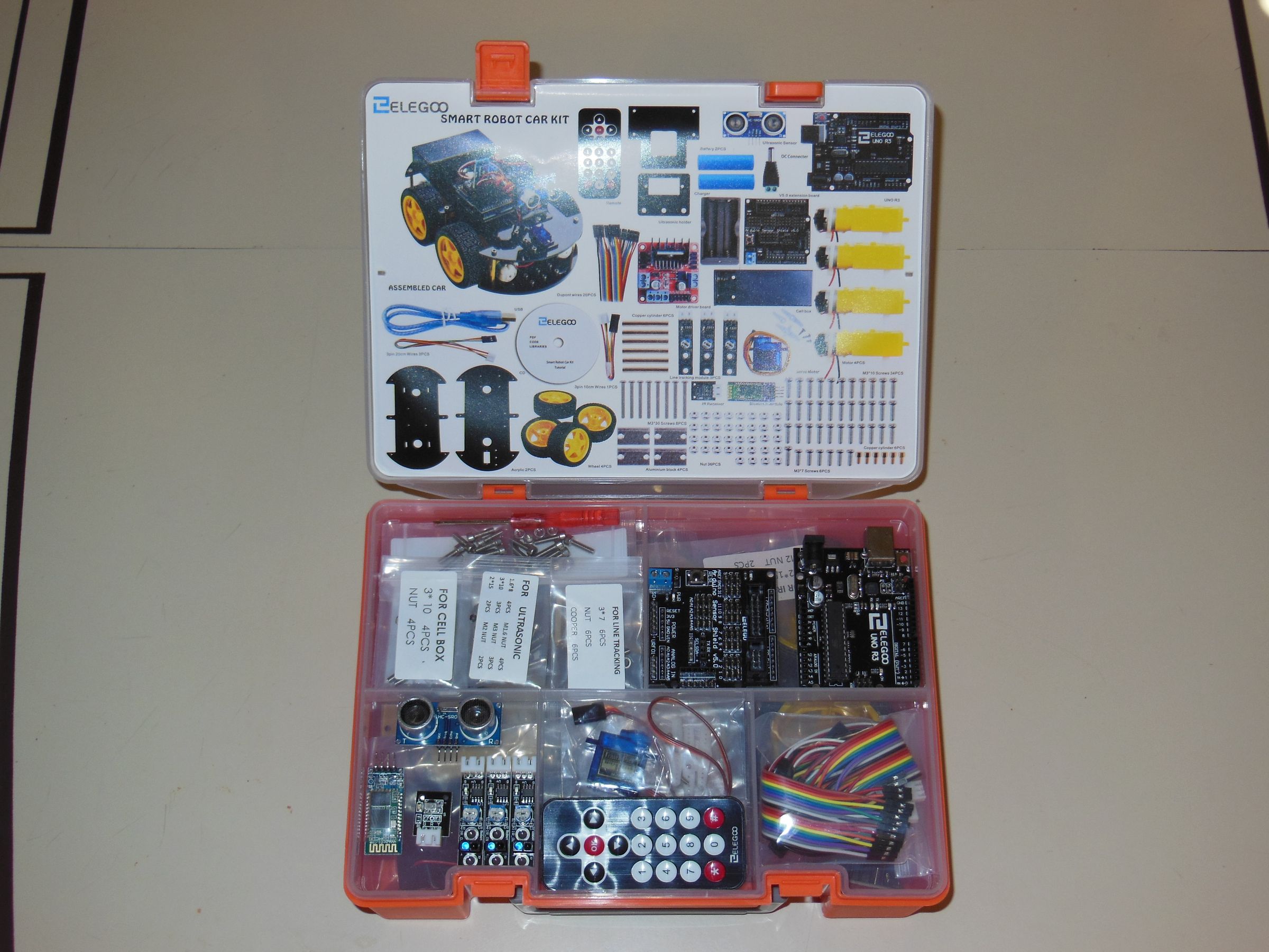 Elegoo Arduino Smart Robot Car Kit : 16 Steps - Instructables