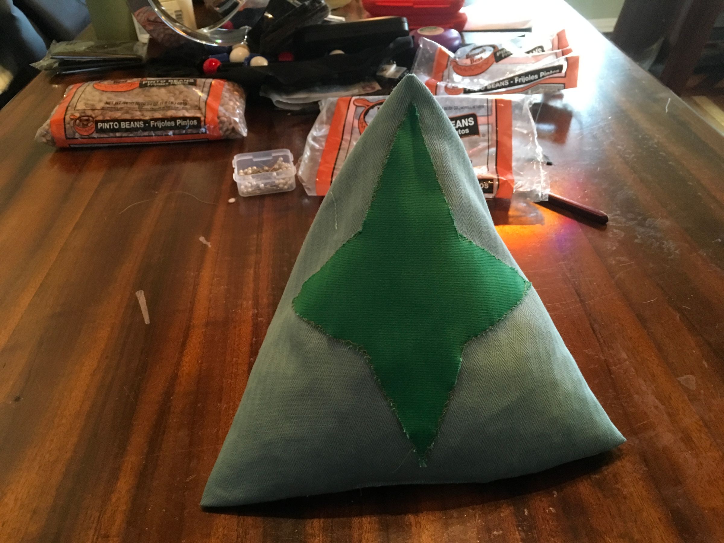 Easy Sew Pyramid Doorstop : 6 Steps (with Pictures) - Instructables