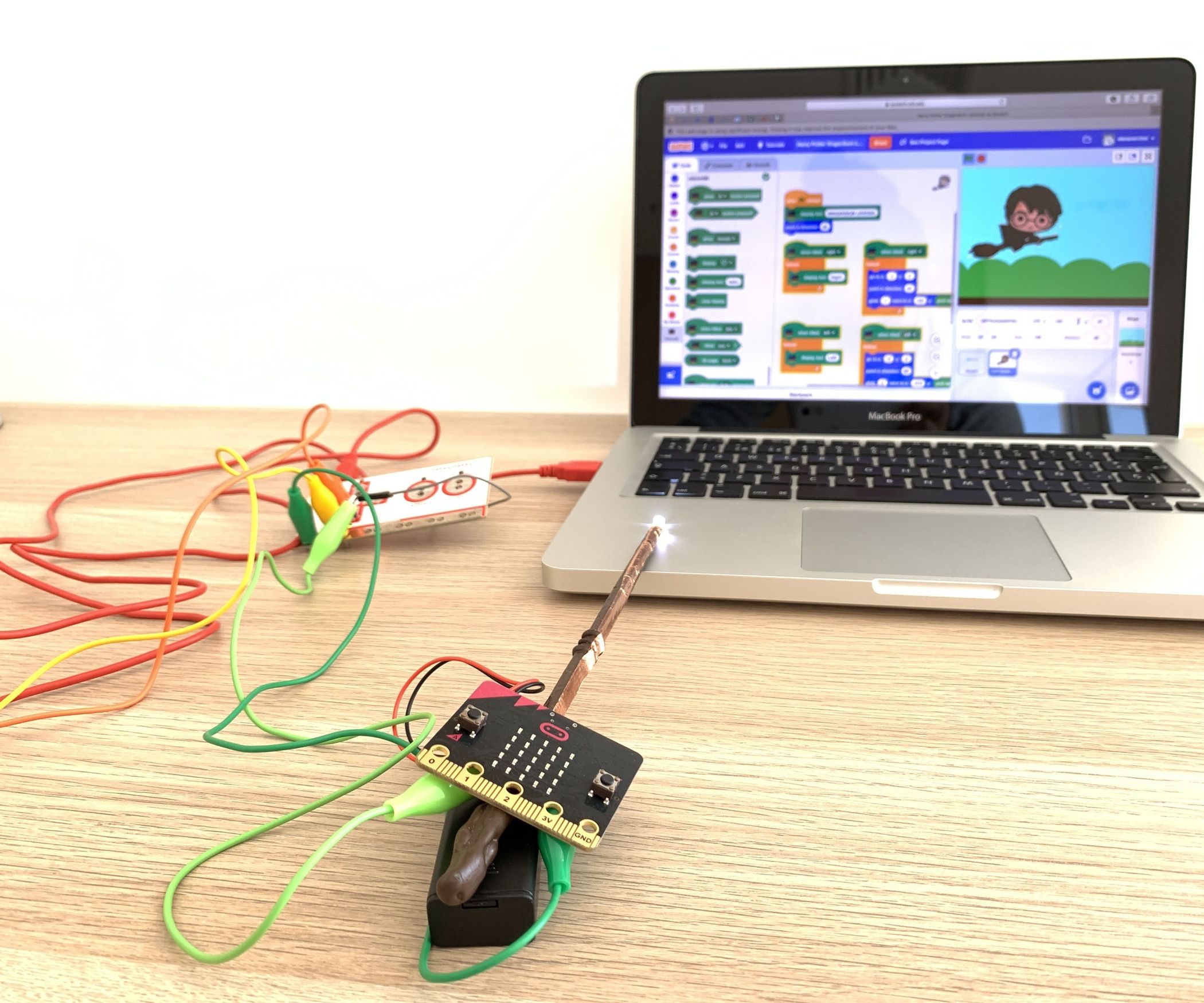 Magic Wand With Makey Makey and Micro:Bit : 5 Steps (with Pictures) - Instructables