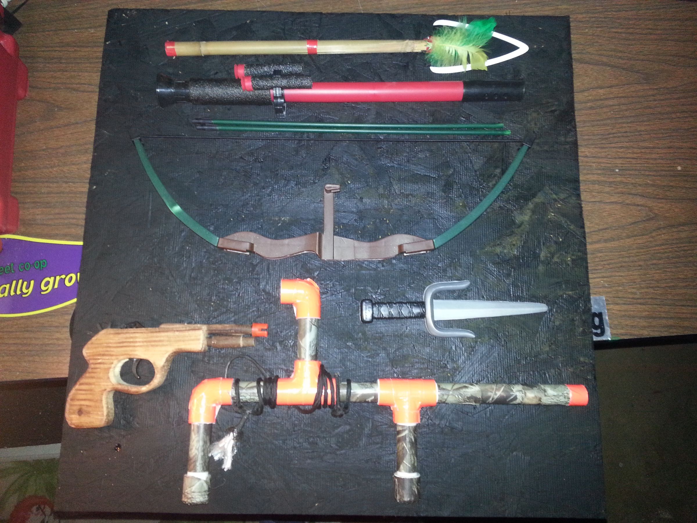 Toy Weapons Display - Instructables