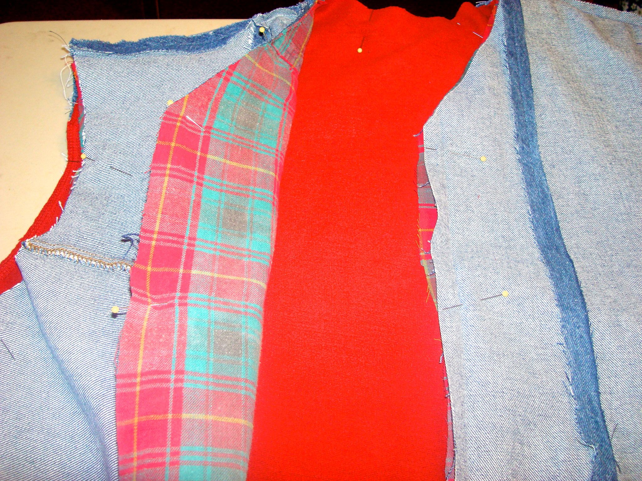 Lined Vest From Old Clothing : 10 Steps (with Pictures) - Instructables