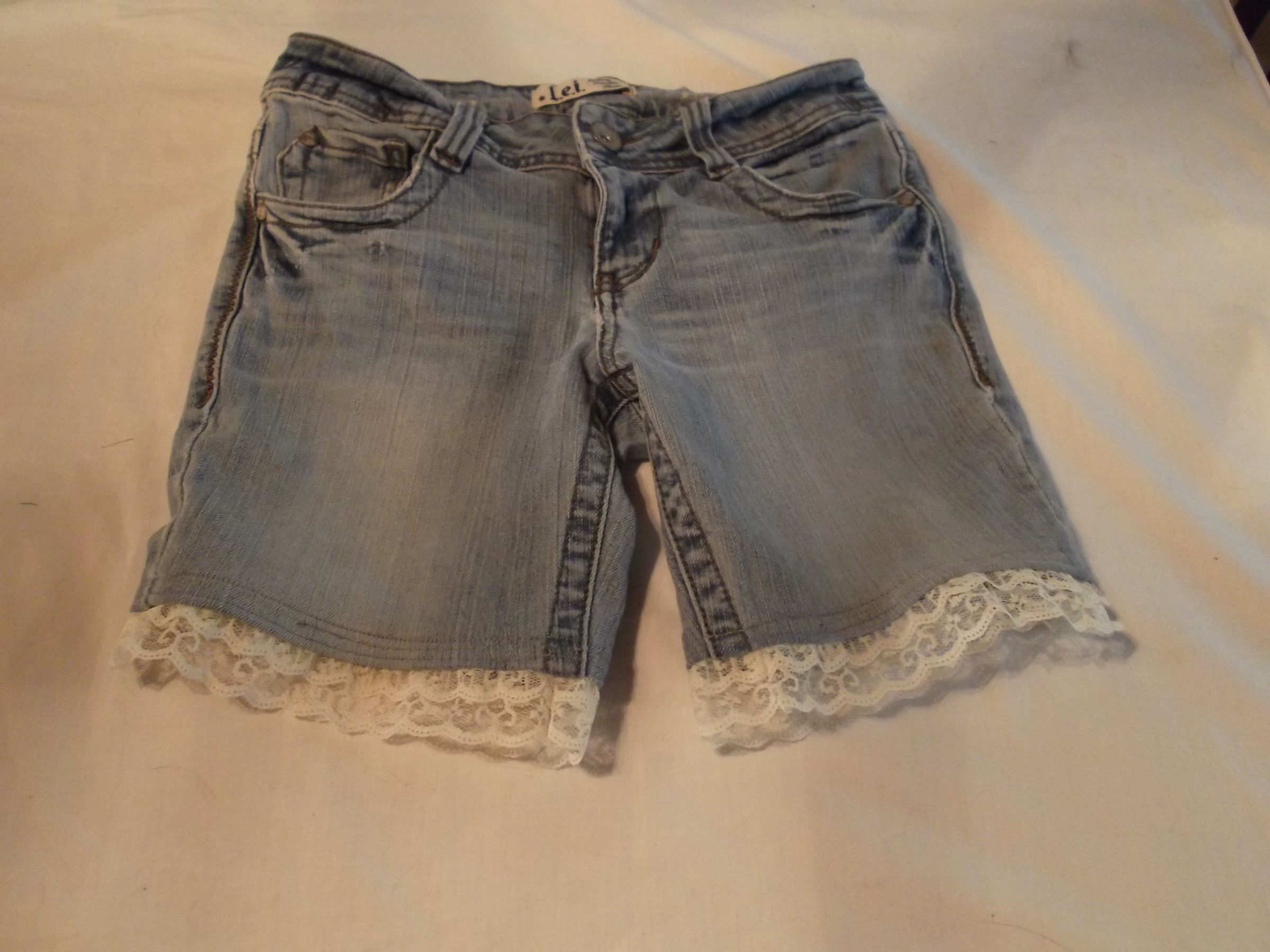 Lace Trim Shorts - Simple Sewing Project : 3 Steps (with Pictures ...