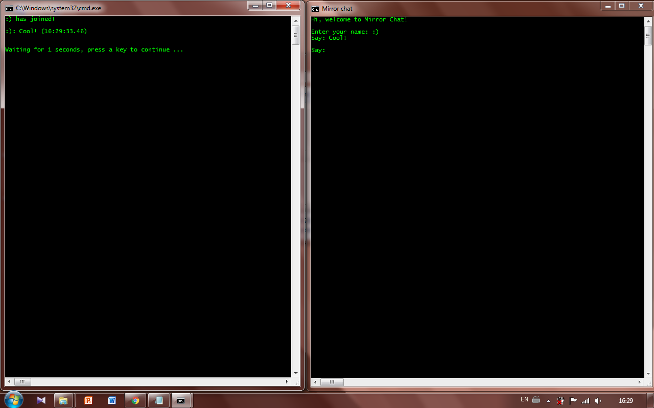 Chat Program : 4 Steps - Instructables