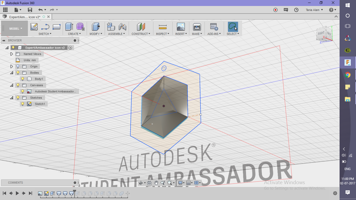 How I Made an Autodesk Student Ambassador Locket? : 6 Steps (with ...