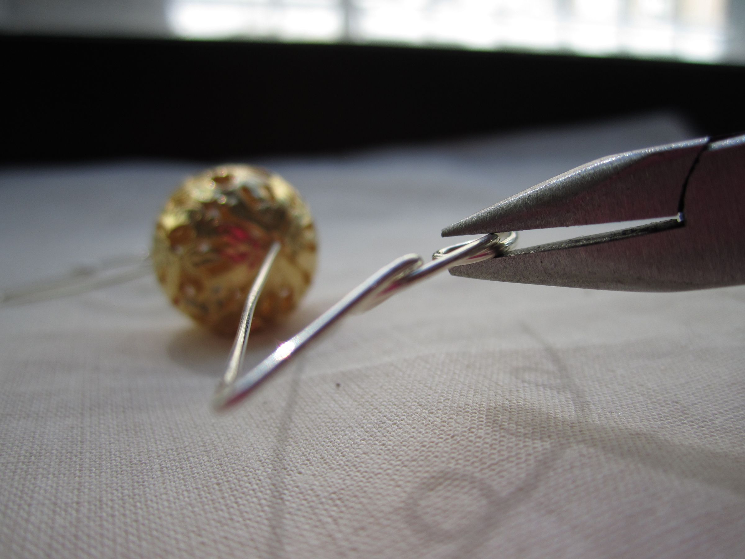 Make a Golden Snitch Necklace! : 9 Steps (with Pictures) - Instructables
