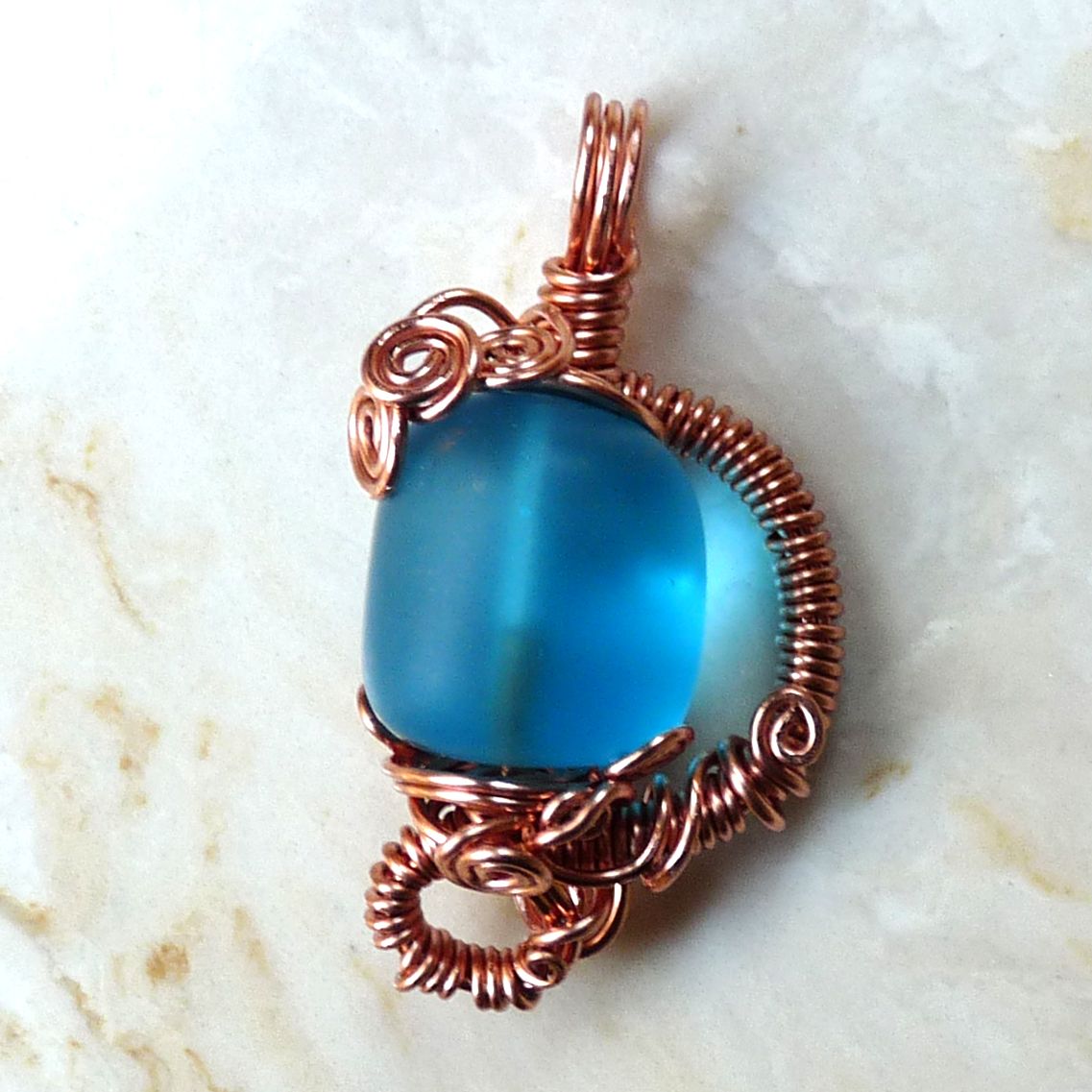 Wire Wrapped Bead Pendant : 14 Steps (with Pictures) - Instructables