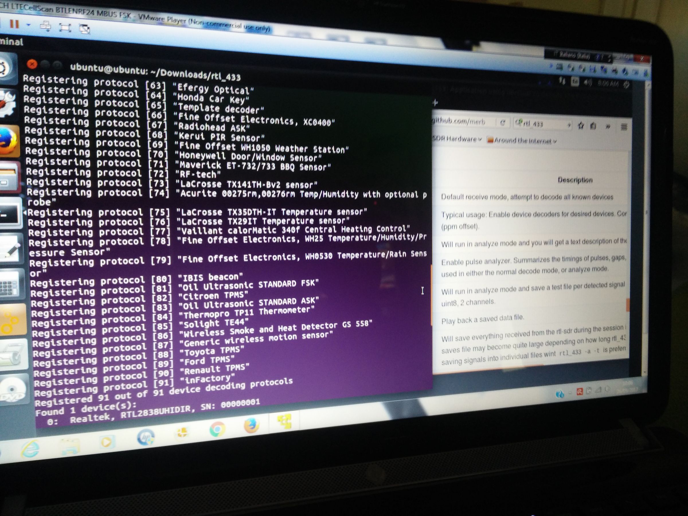 SMART INSTALL Rtl_433 Receiver ON WINDOWS WORKSTATION AND VMWARE WITH RTL SDR : 4 Steps ...