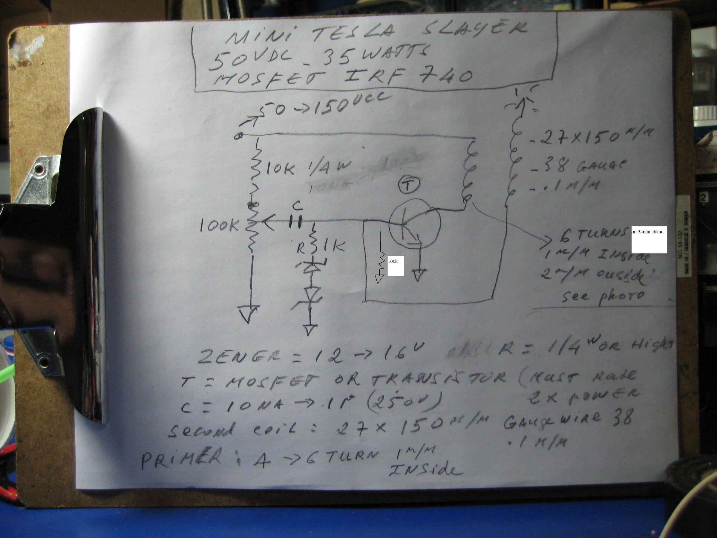 Micro Tesla Slayer Youtube - Instructables