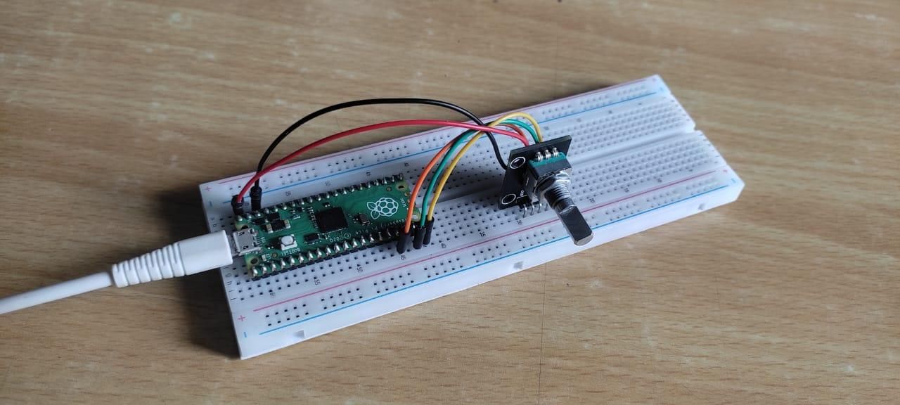 Raspberry Pi Pico and Rotary Encoder : 4 Steps - Instructables