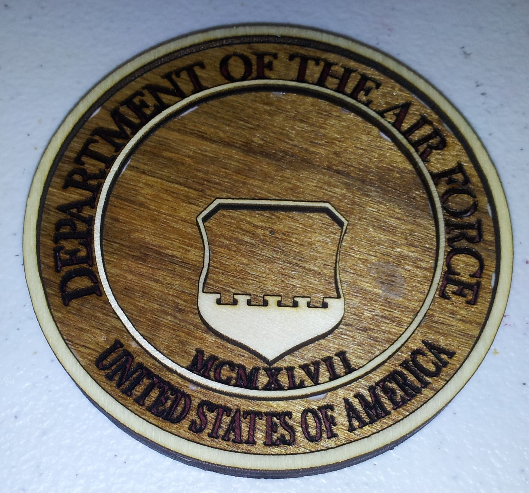 Laser Cut Air Force Emblem : 3 Steps - Instructables