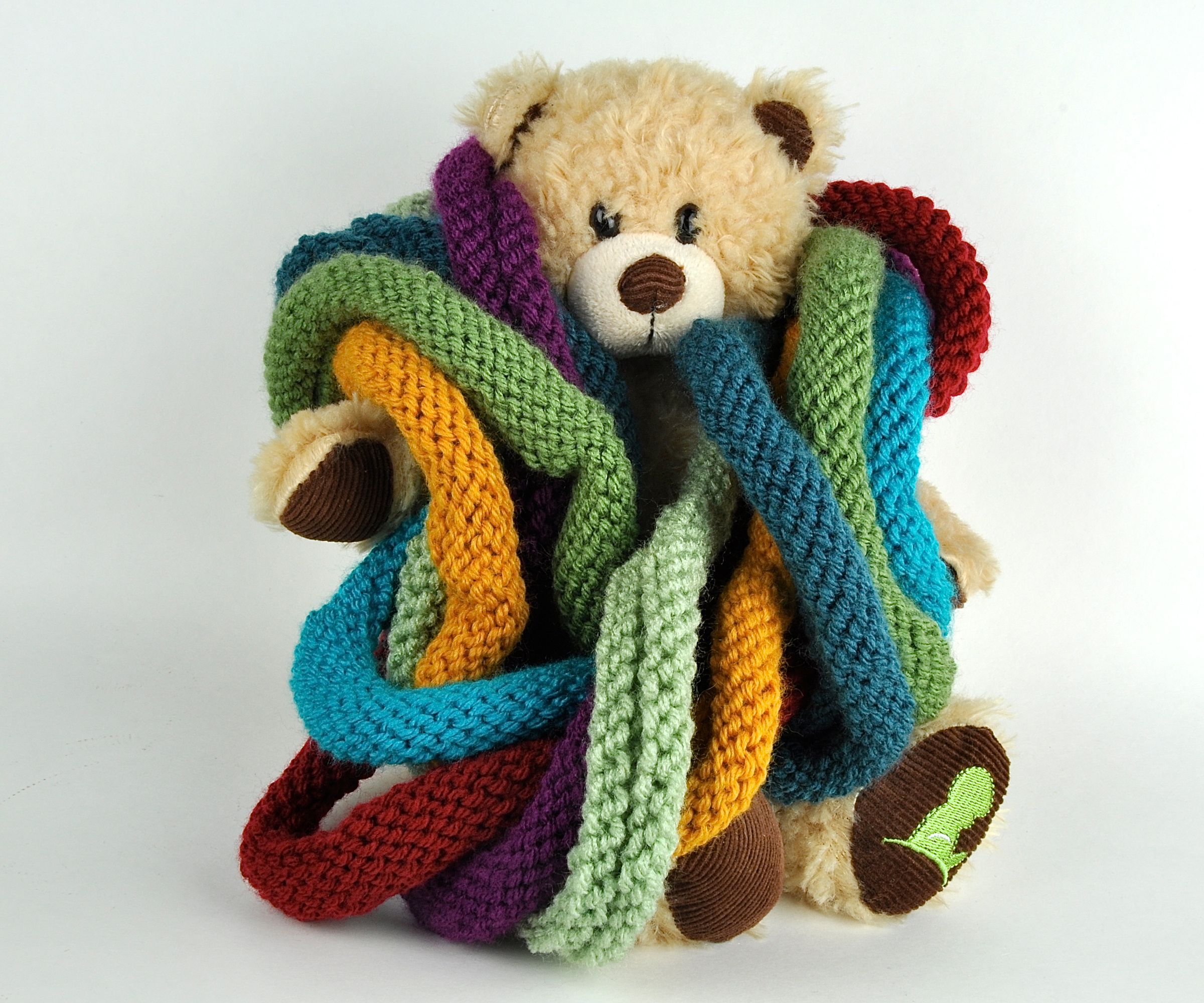Infinity Times 7 Scarf - Knitting in a Round : 4 Steps (with Pictures ...