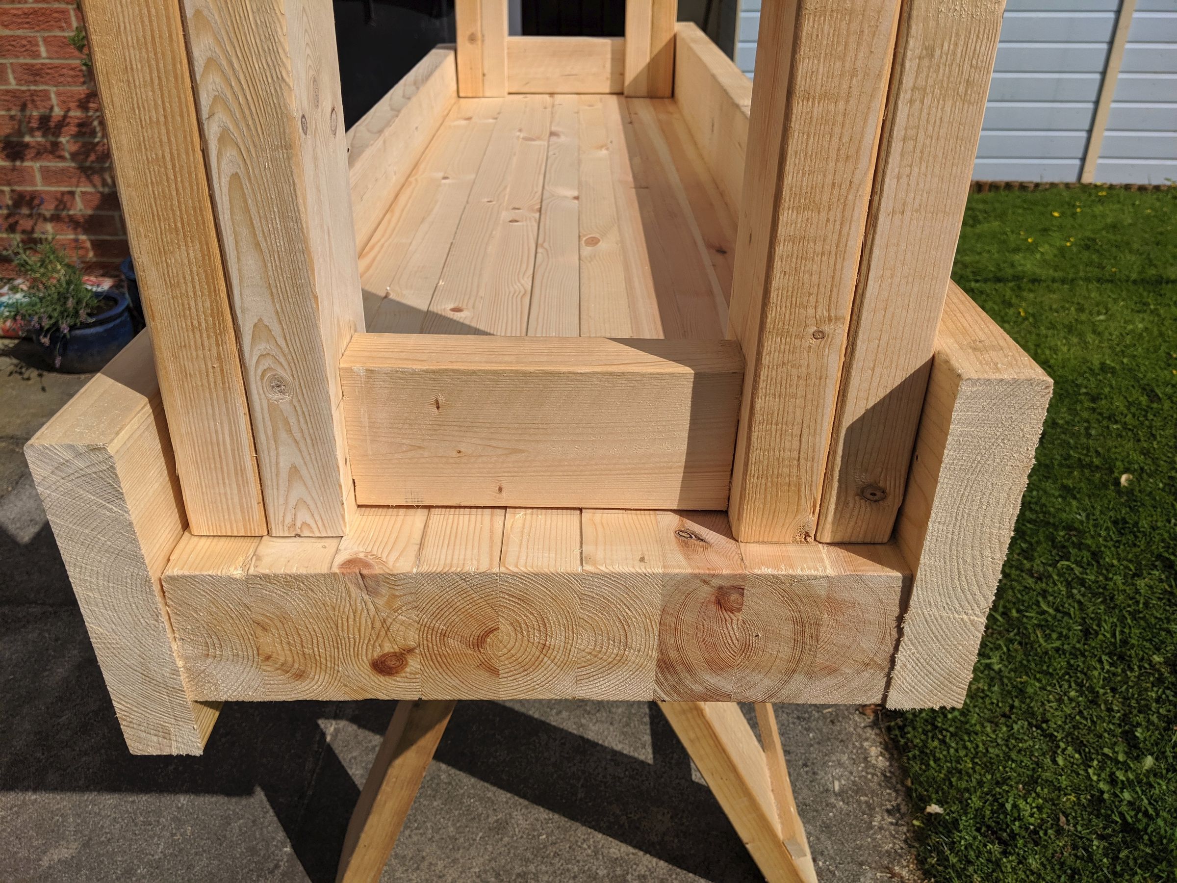 Simple Wood Workbench : 4 Steps (with Pictures) - Instructables