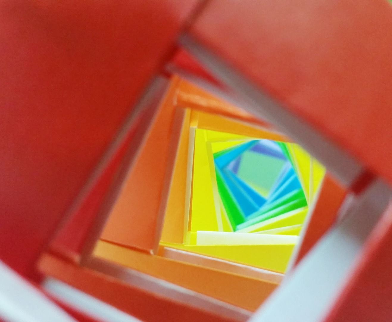 Origami Rainbow Chain : 8 Steps (with Pictures) - Instructables