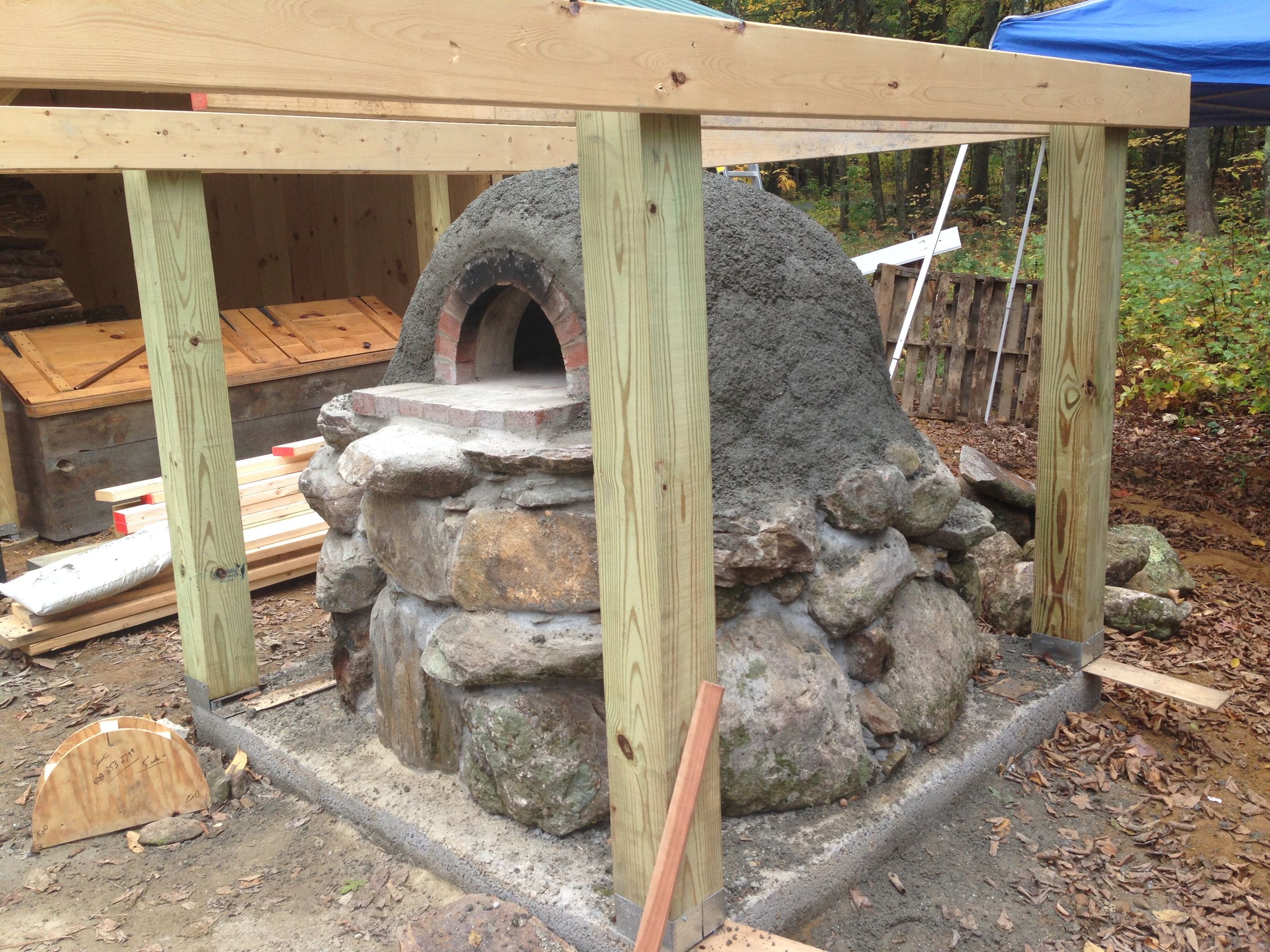 Hot Stuff! - Building a Wood Fired Oven at Home : 14 Steps (with ...