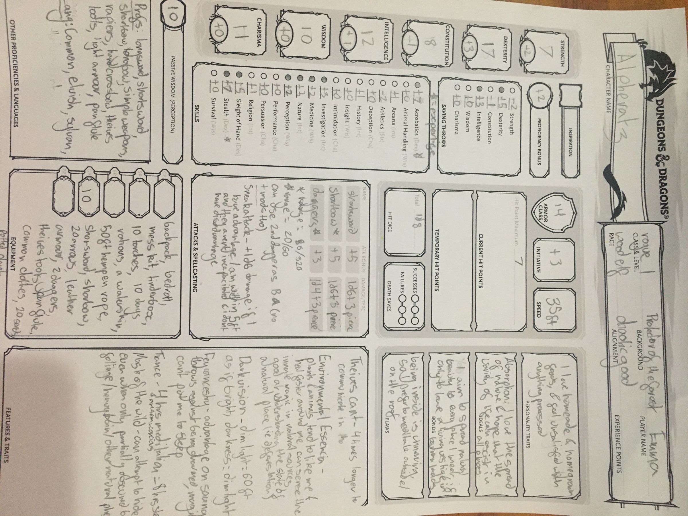 Creating a D&D 5e Character for Beginners! : 10 Steps (with Pictures ...