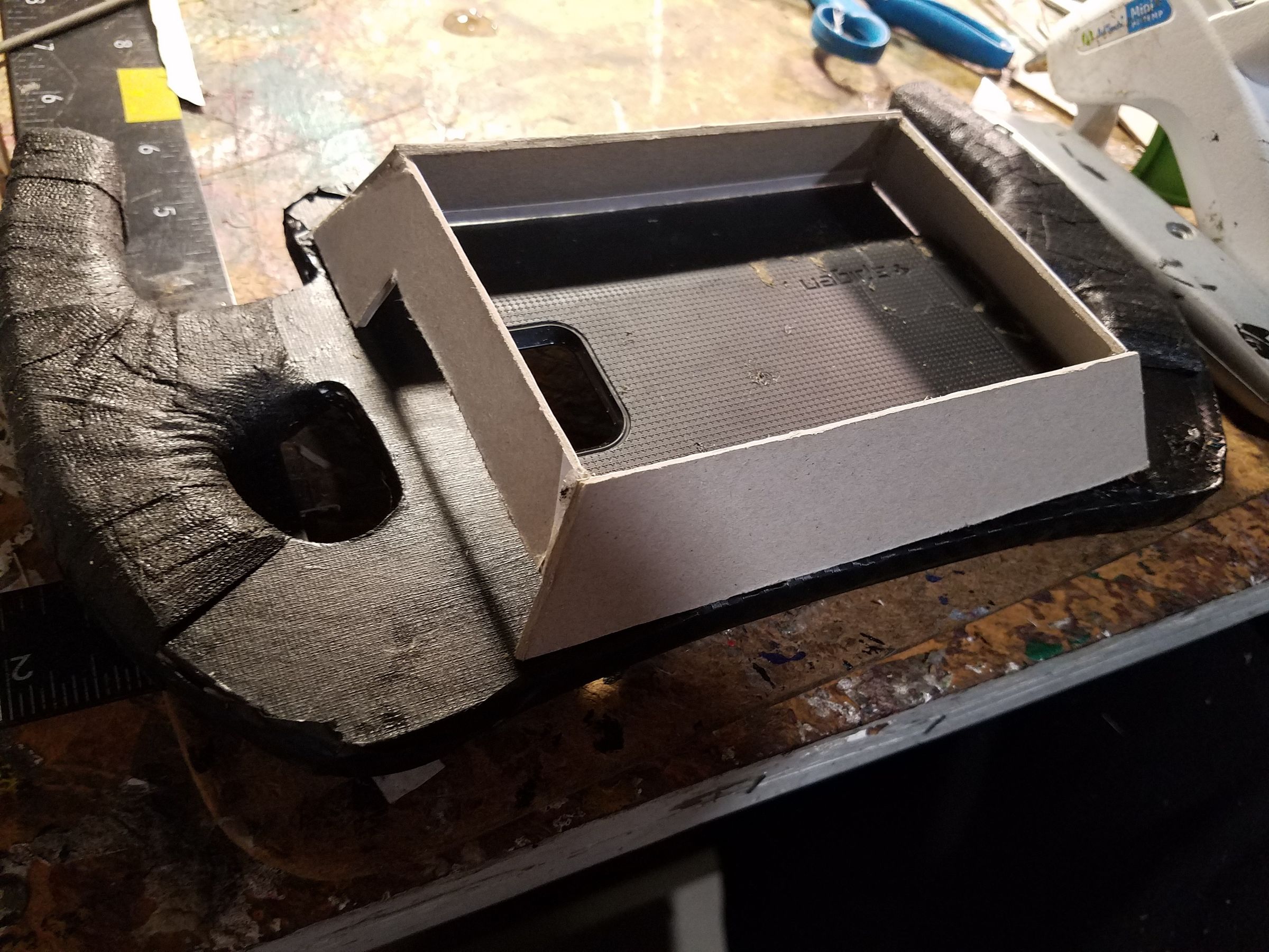 DIY PC Steering Wheel and Pedals From Cardboard! (Feedback, Paddle ...