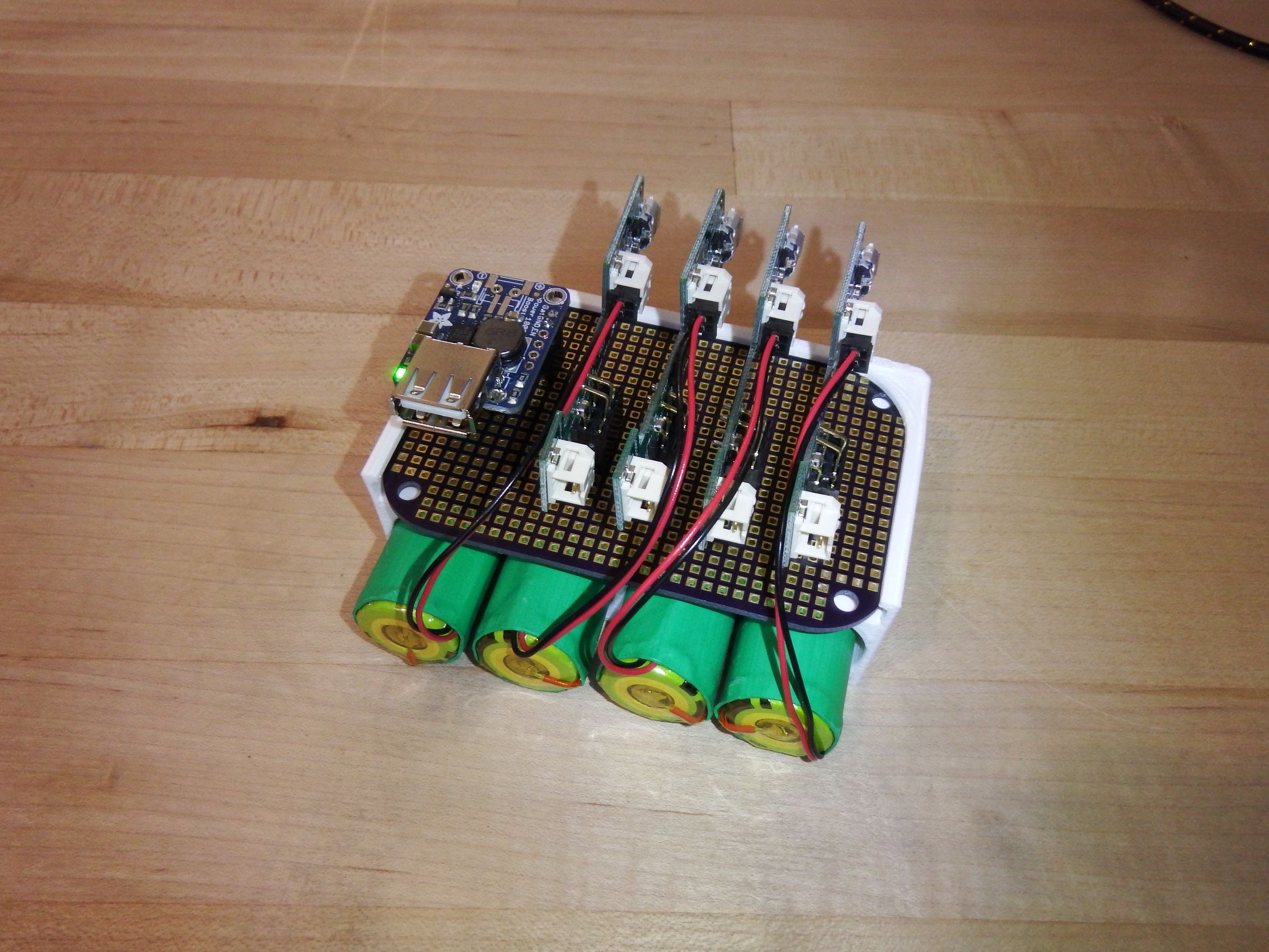 Power Stacker: Stackable USB Rechargeable Battery System : 5 Steps ...