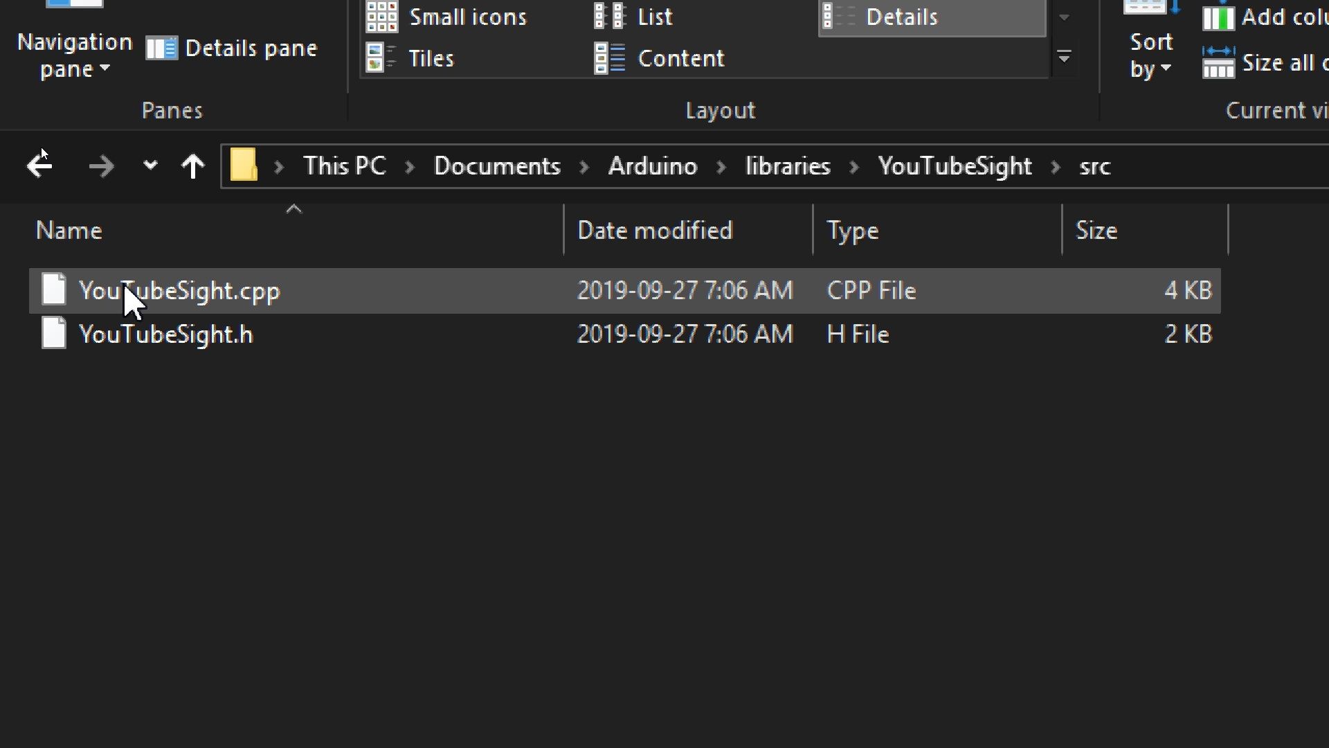 Making an Arduino Library for YouTube Sight : 7 Steps - Instructables