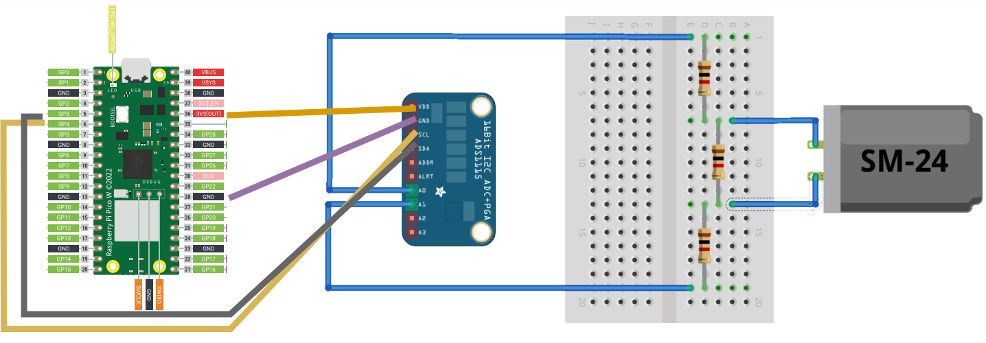 SM24 Geophone With Raspberry Pi Pico W : 3 Steps - Instructables