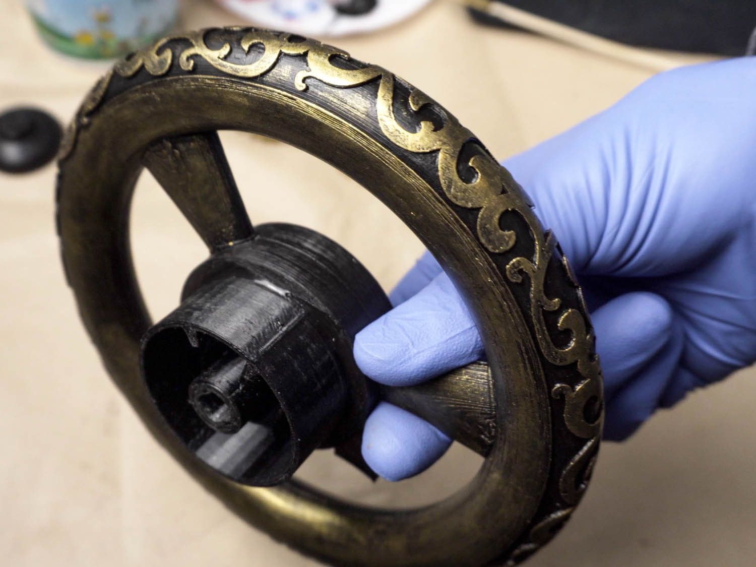 3D Printing Project: Steampunk Tap Valve Handle : 21 Steps (with ...