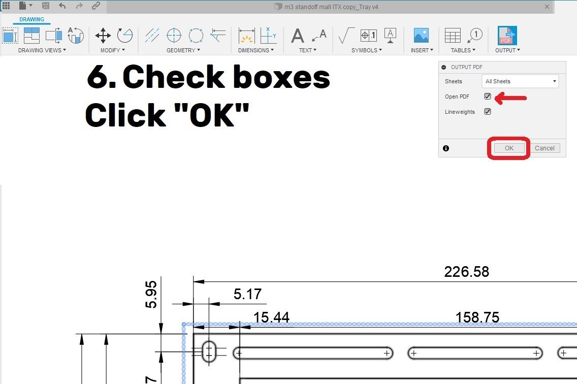 Print 1:1 Scale Drawing on Multiple A4 Sheets (using Fusion360) : 7 ...