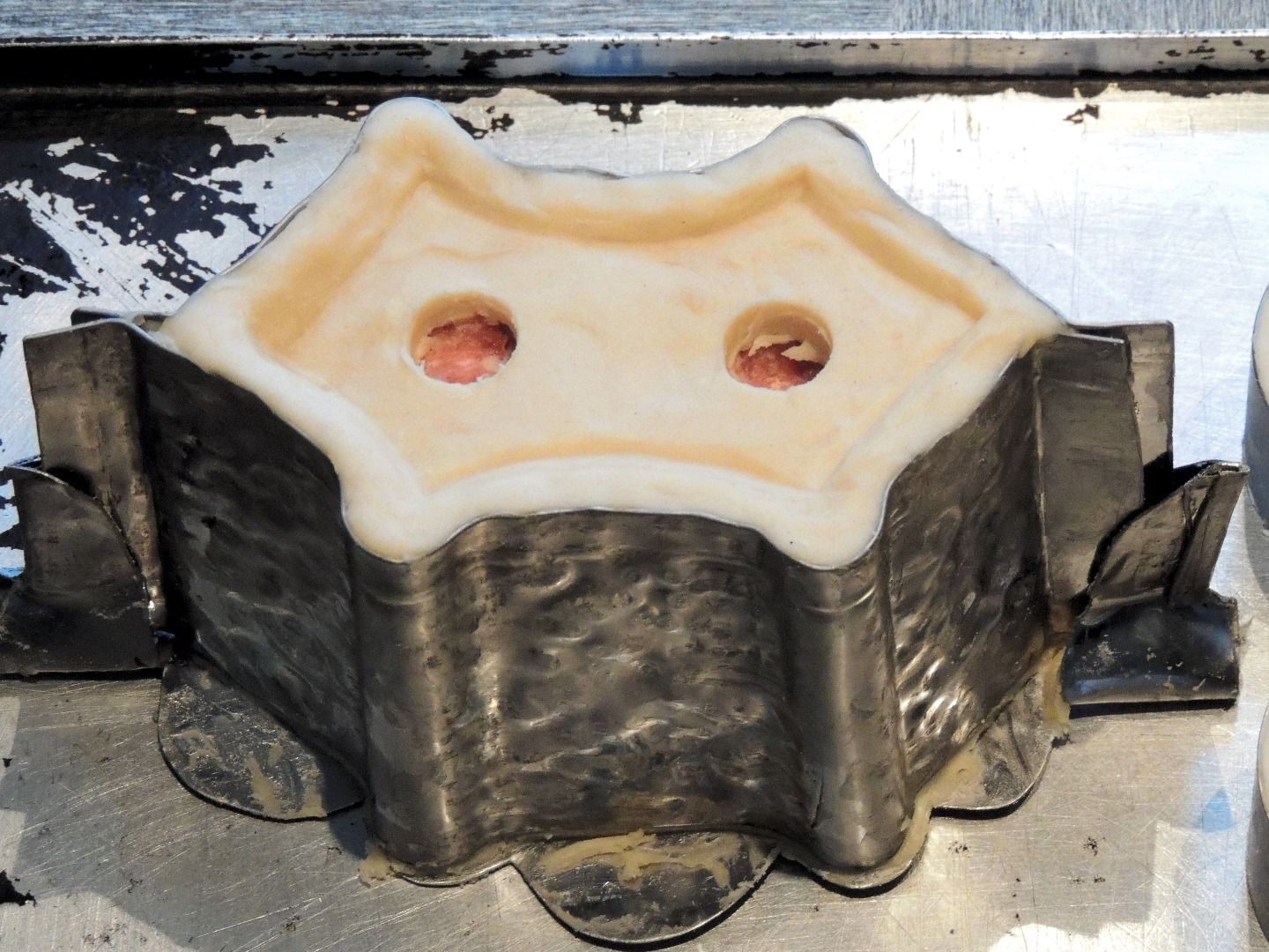 Making a Raised Pork Pie Mould by Recycling a Stainless Steel IKEA Bin ...