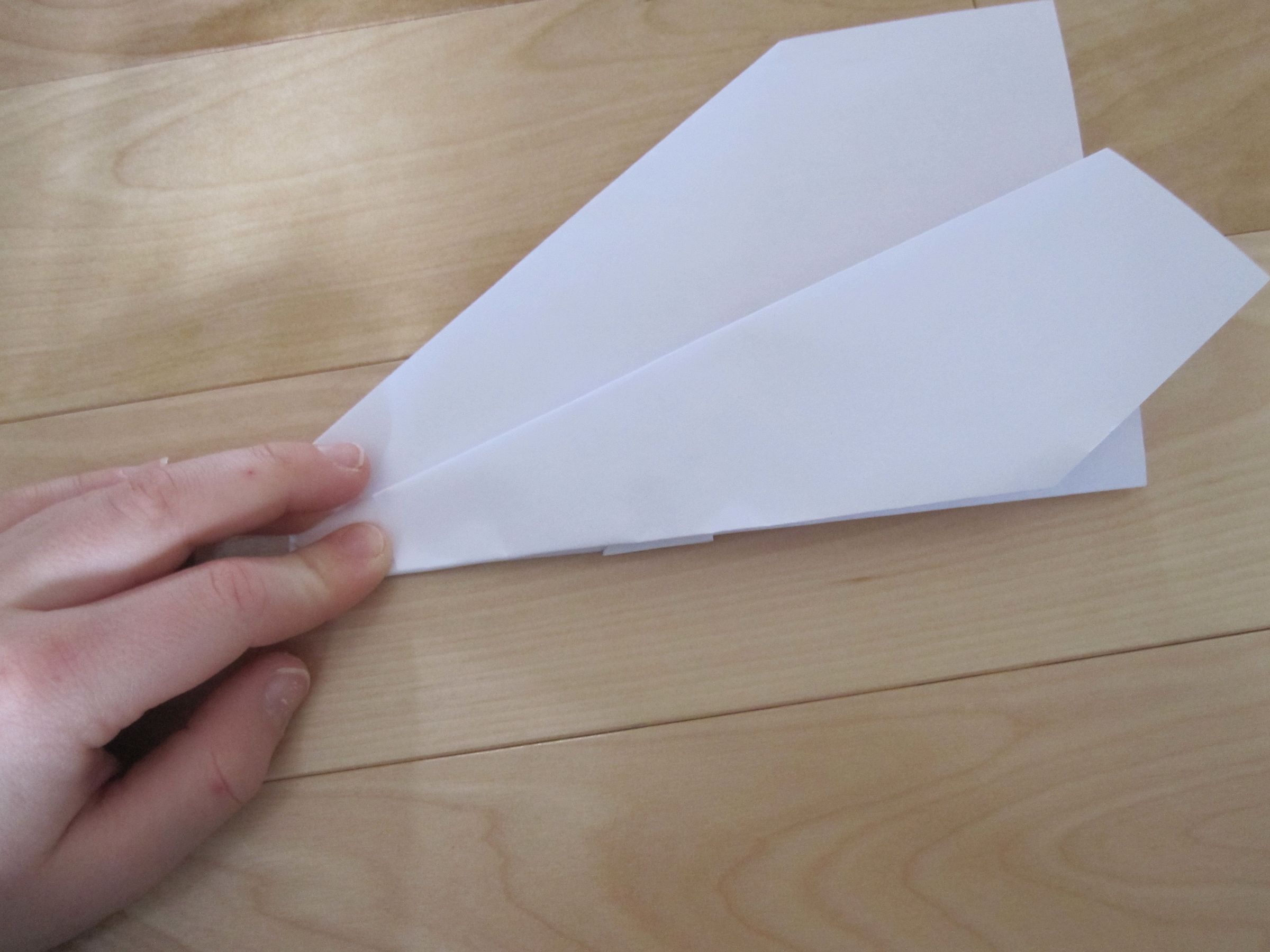Paper Airplane: the Nakamura Lock : 4 Steps - Instructables