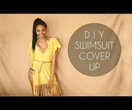 DIY Swimsuit Cover-Up (No Sewing Required) : 5 Steps (with Pictures ...