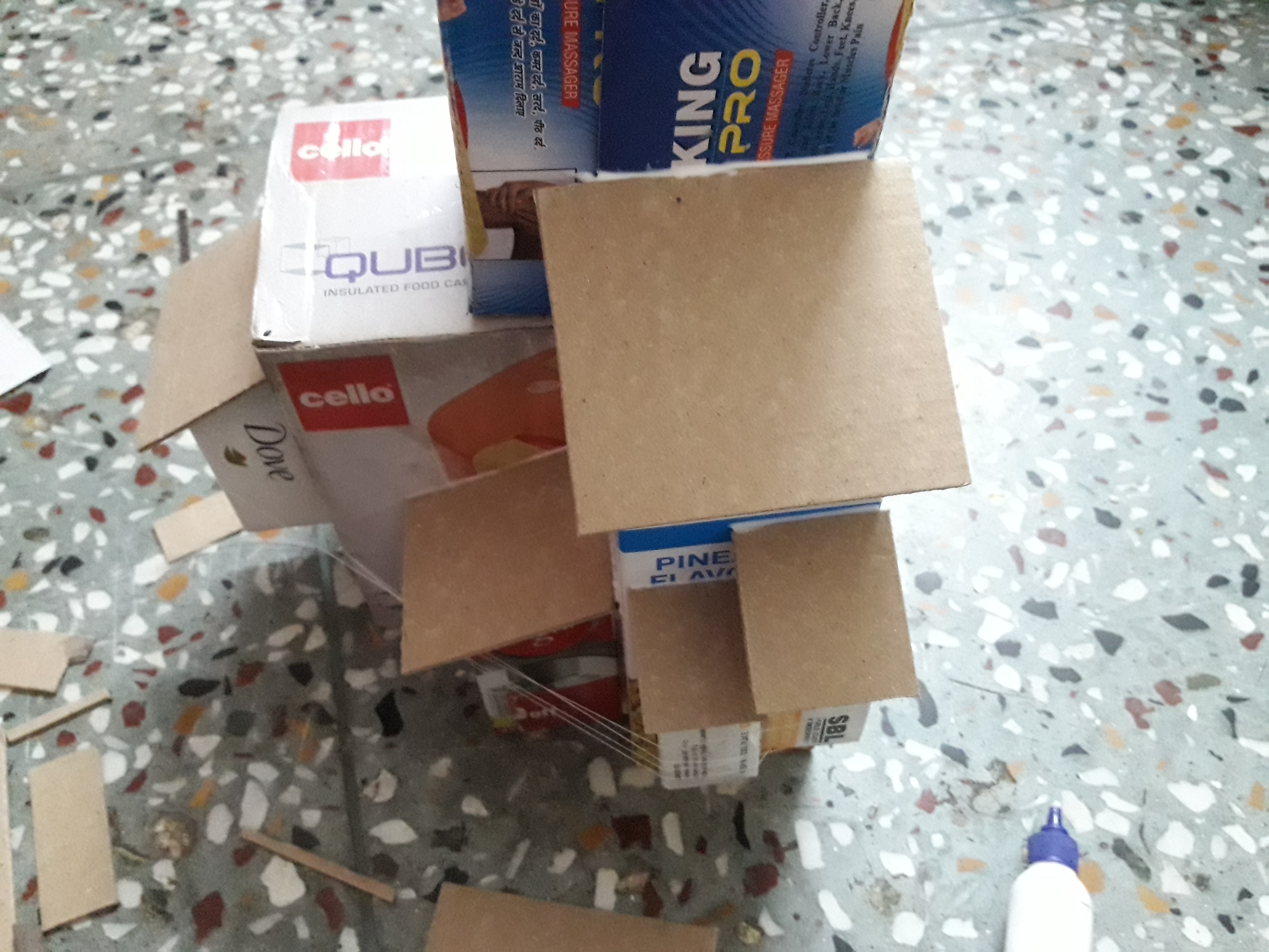 DIY Cardboard House : 8 Steps (with Pictures) - Instructables