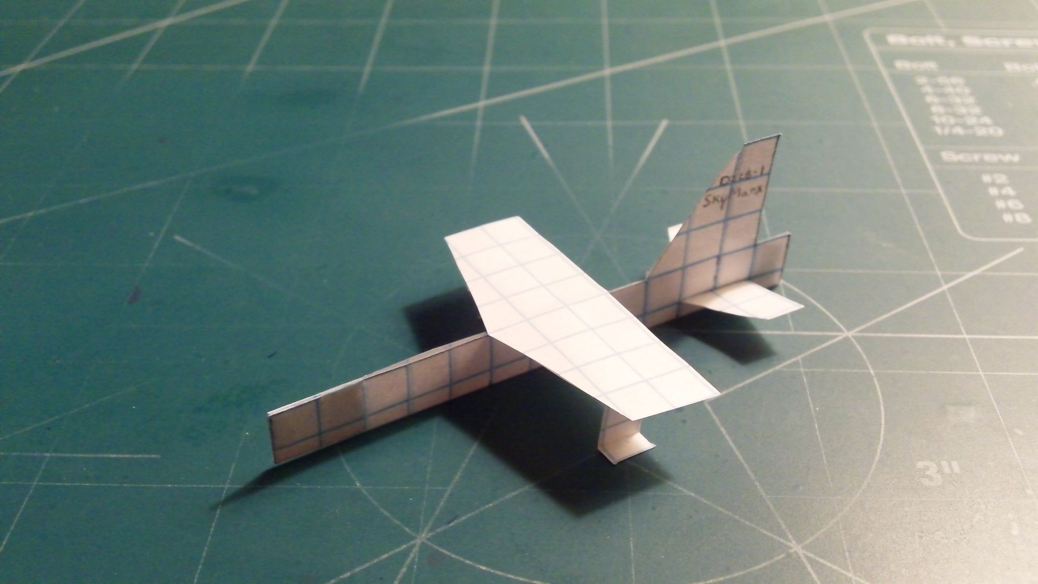 How to Make the SkyManx Paper Airplane : 5 Steps - Instructables