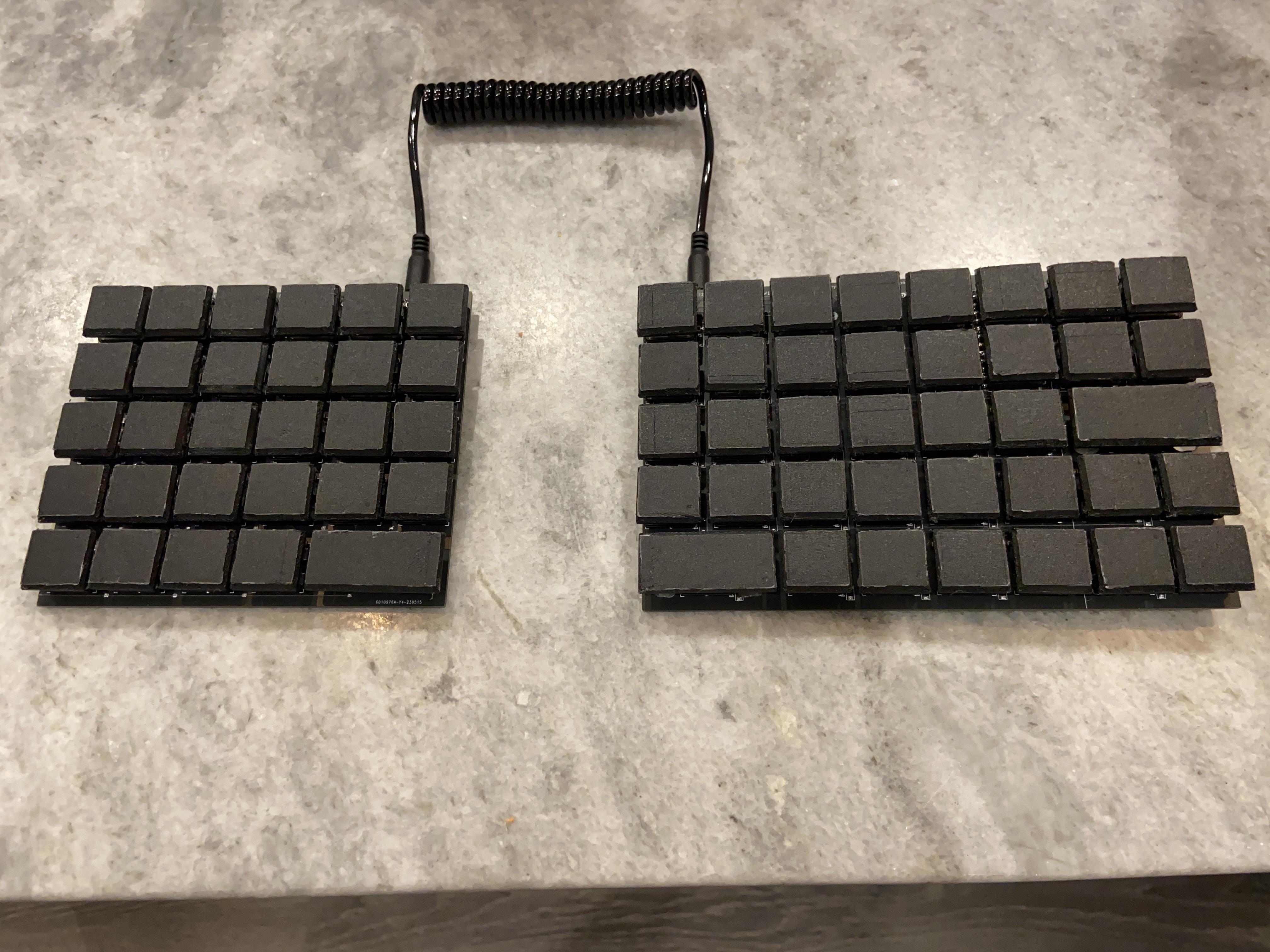 Split Mechanical Low Profile Keyboard Using Arduino Pro Micro : 6 Steps ...