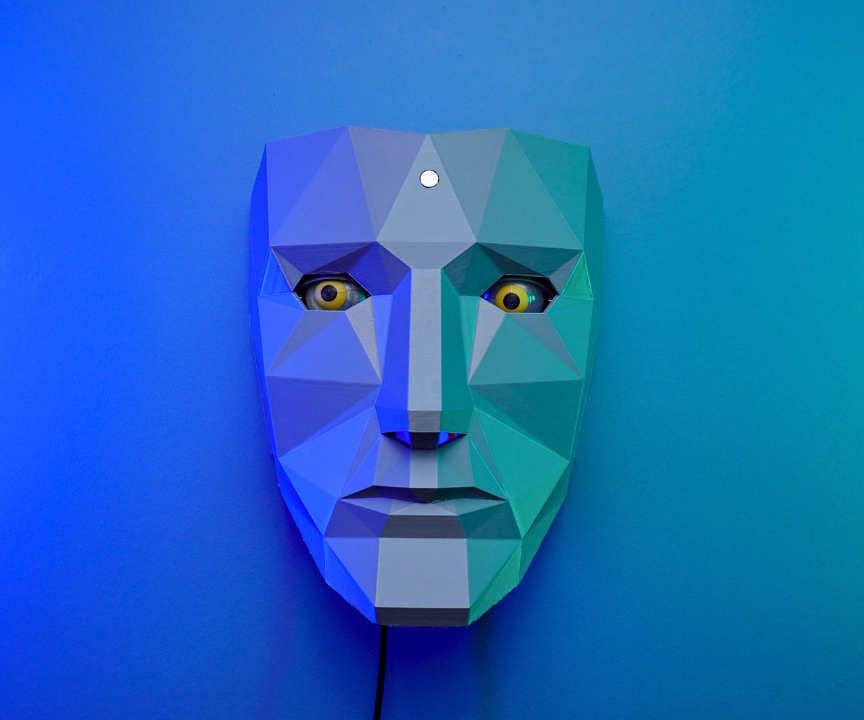 Face With Animatronic Eyes, Motion Detection and Voice : 6 Steps (with ...